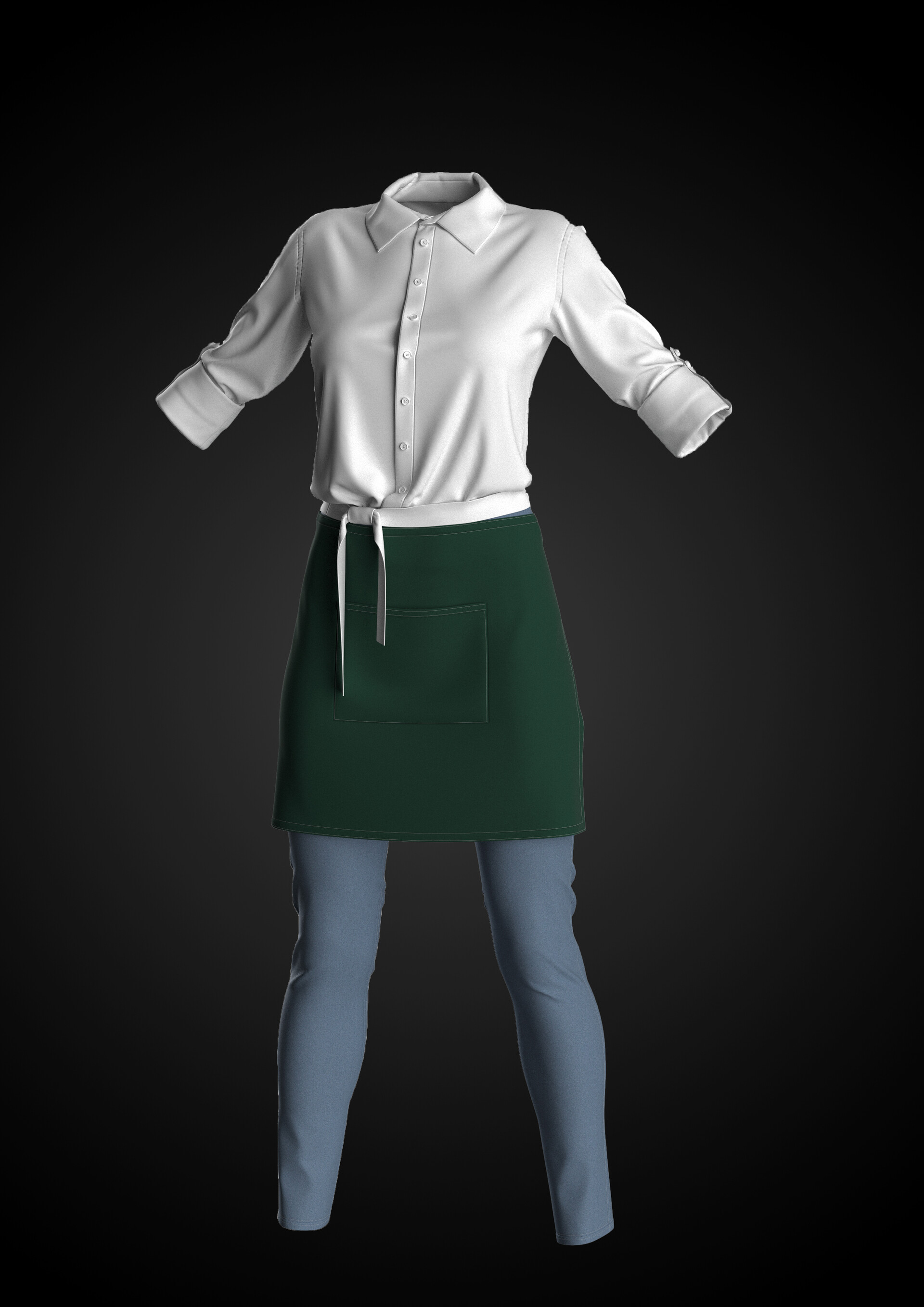 ArtStation - waitress