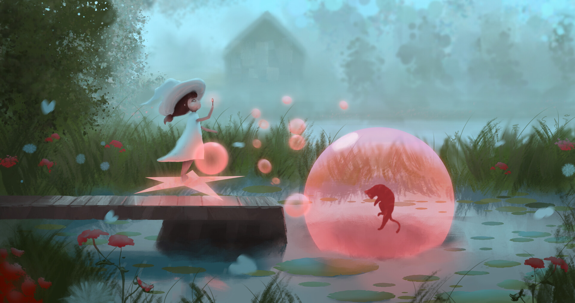 ArtStation - Mélina the bubbles witch