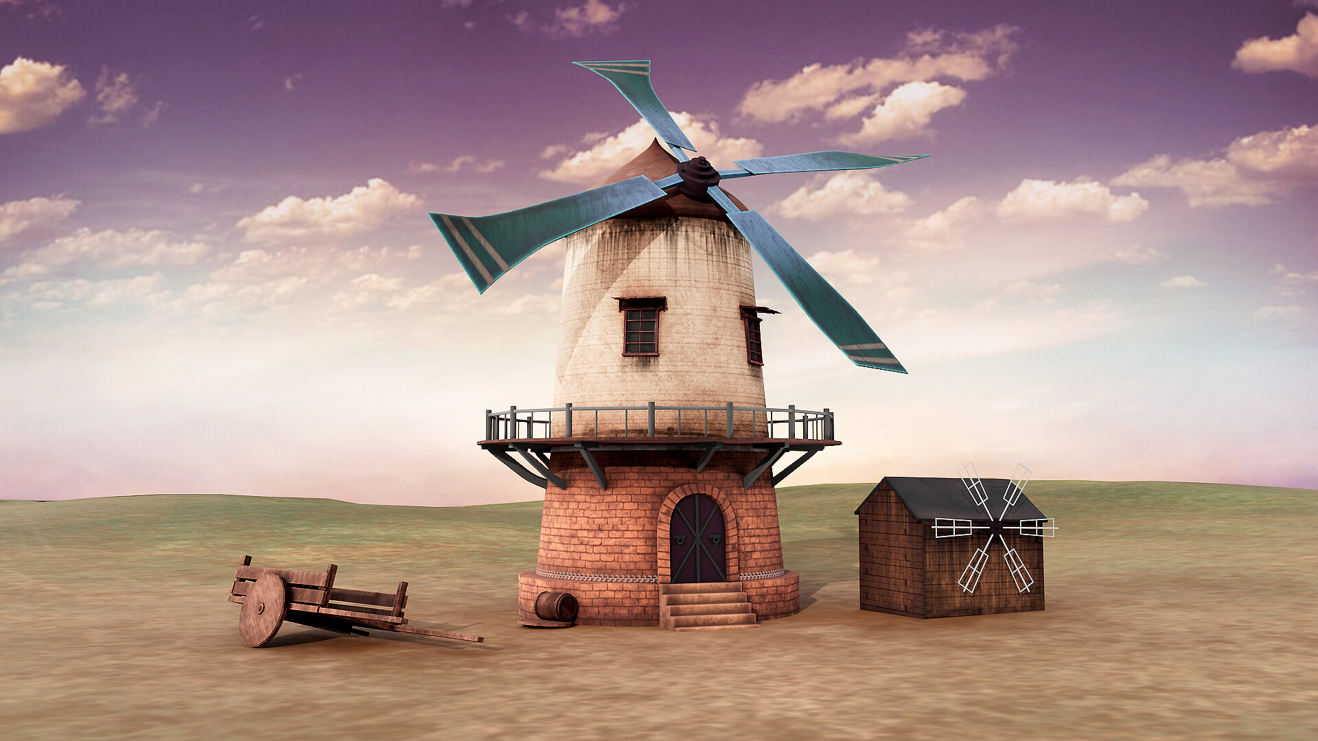 ArtStation - Windmill