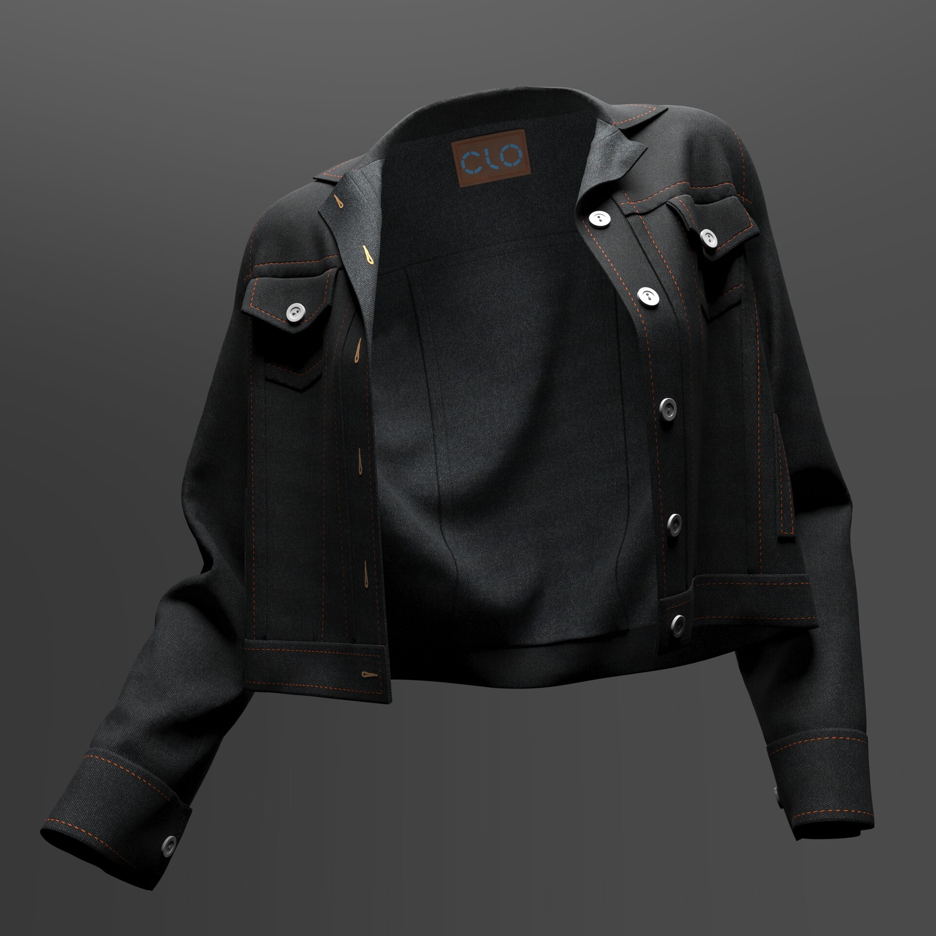 ArtStation - Denim Jacket