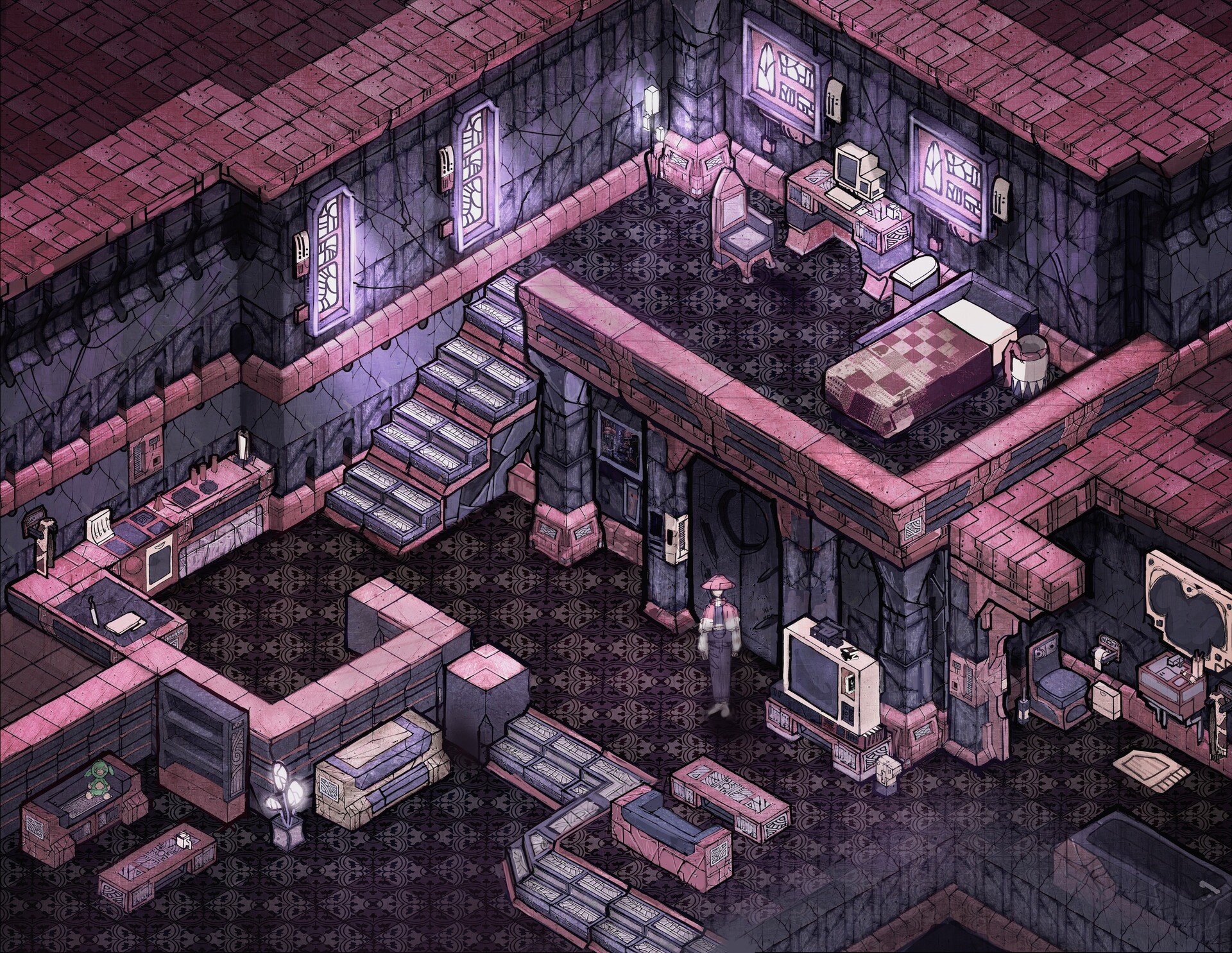 ArtStation - Modular Analysis of Second Circle Civillian Home