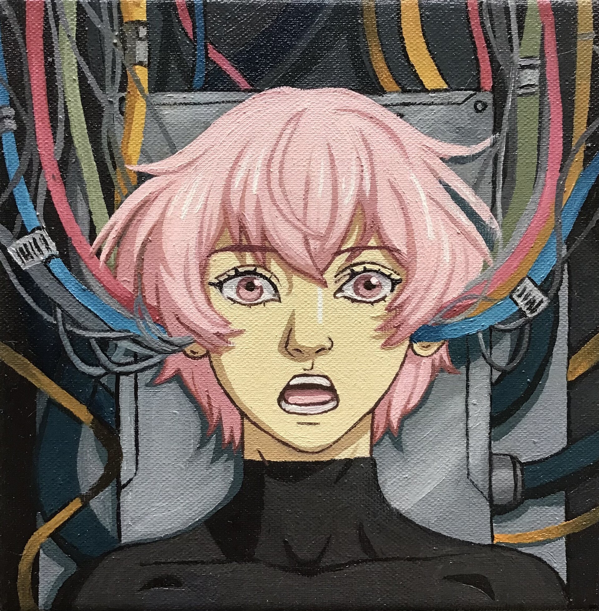 ArtStation - Data album Tainy oil on canvas