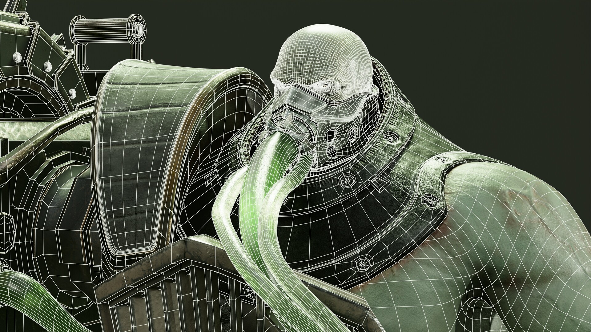 Alex Lucas - League of legends fanwork Urgot Game asset 190K poly