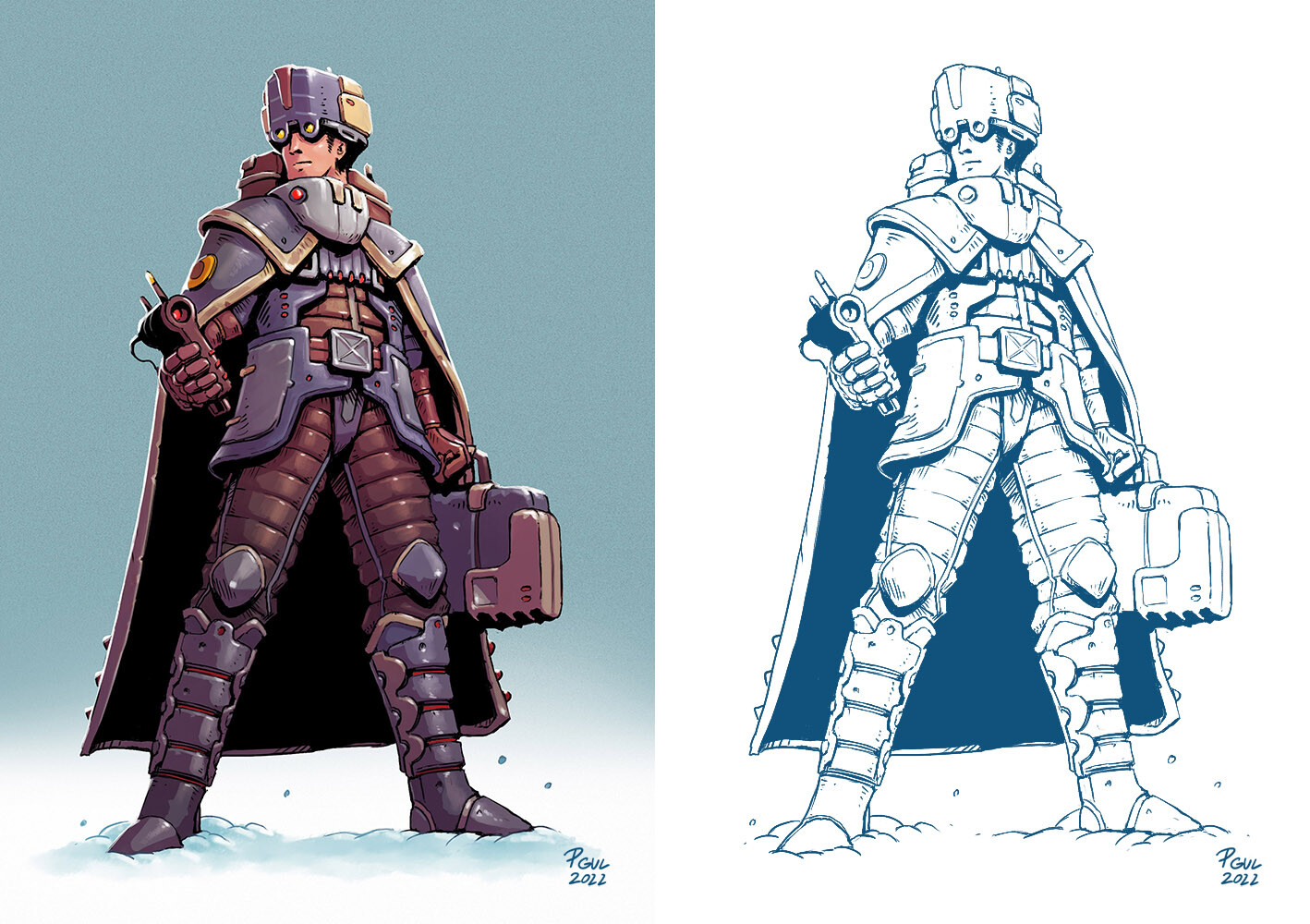 ArtStation - Characters for Heart of Ice game