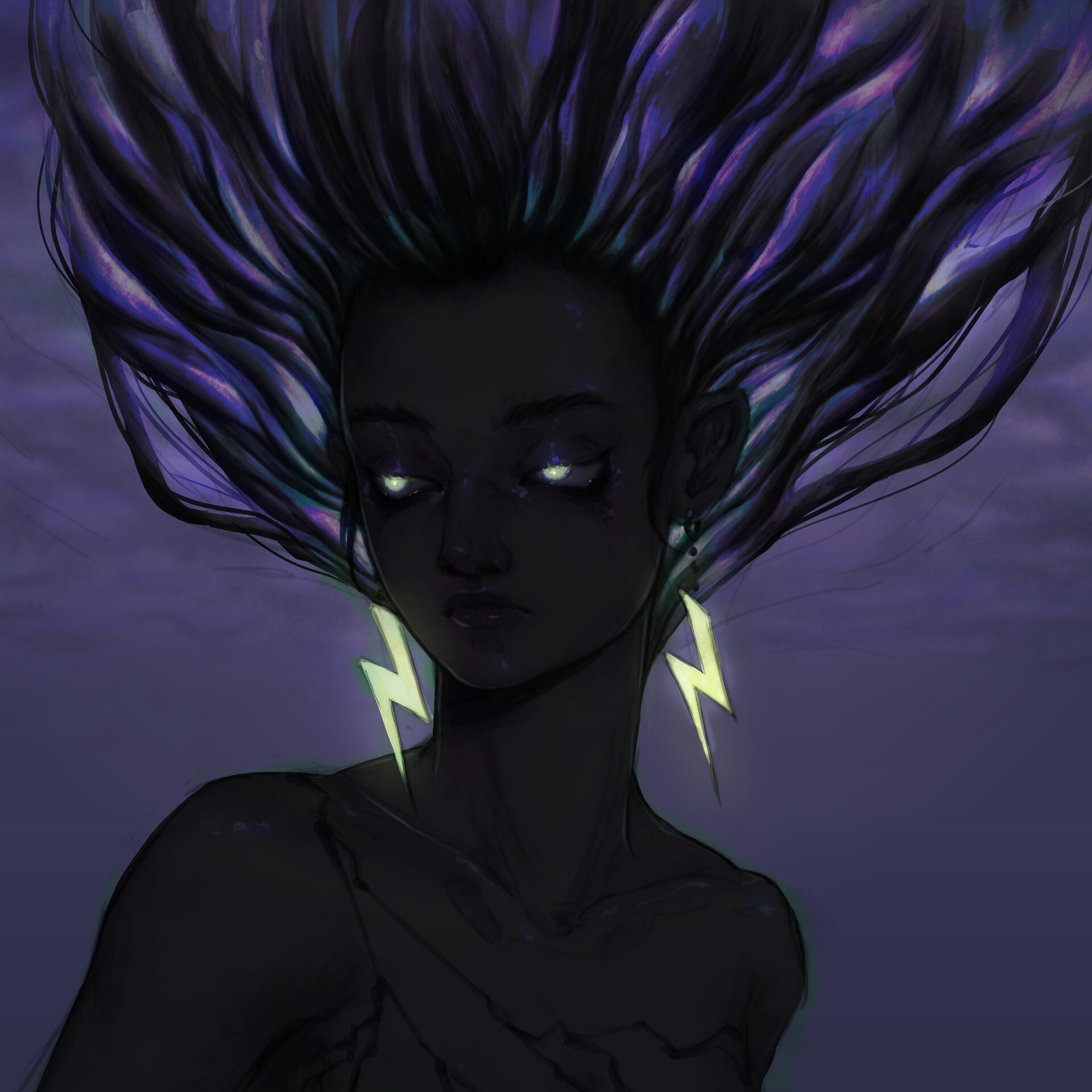 ArtStation - Thunderstorms