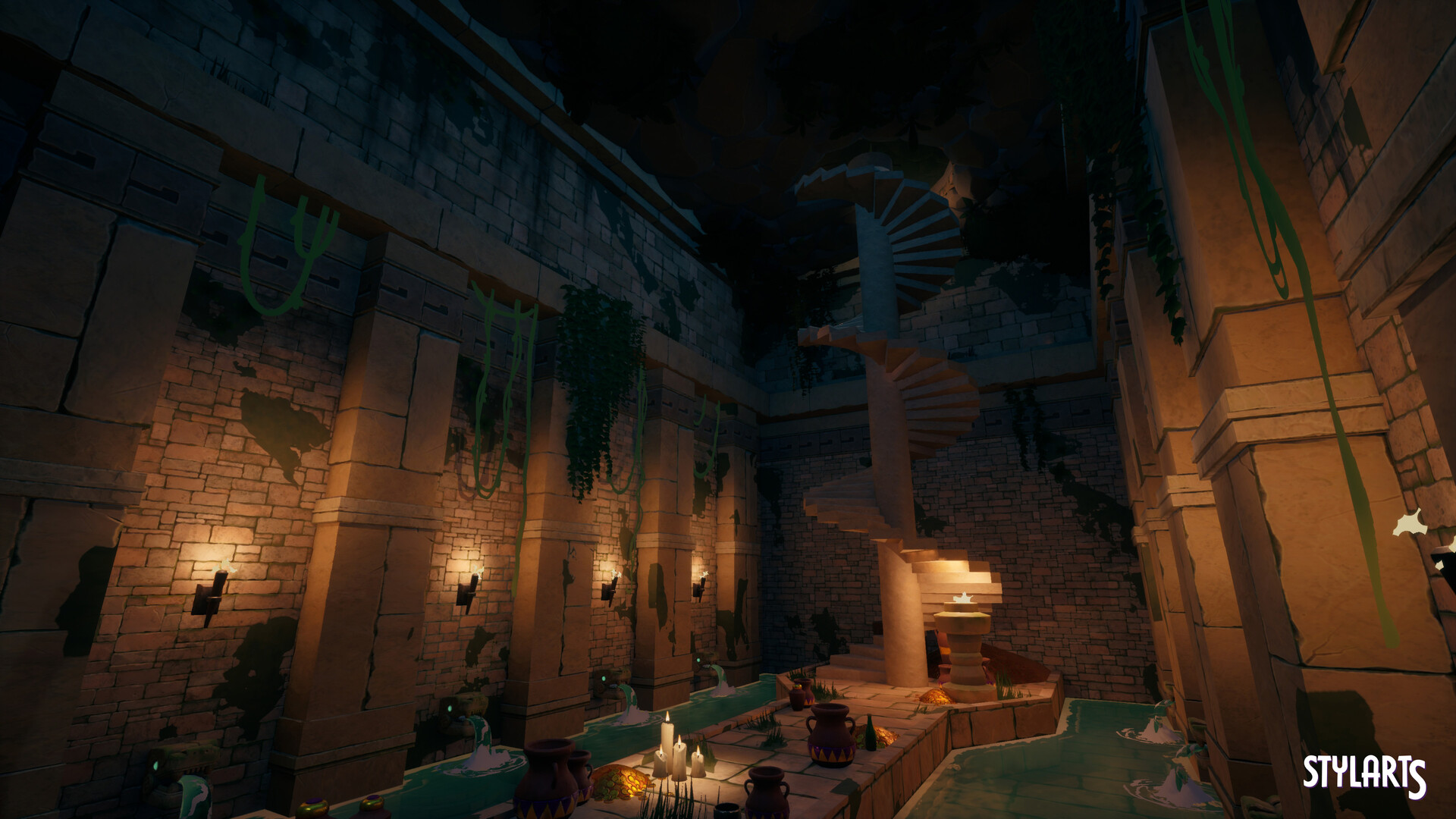 StylArts - Stylized Ancient Ruins