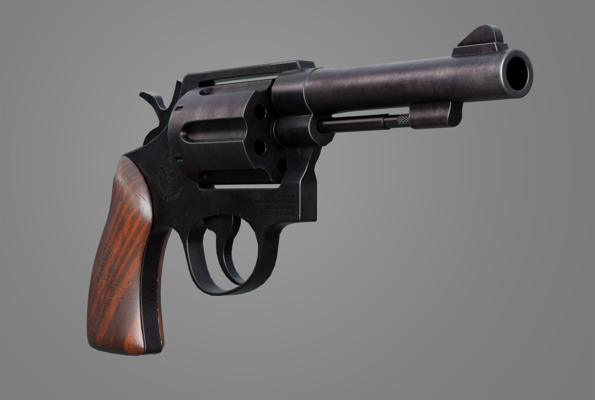 ArtStation - Smith&Wesson.38Spl