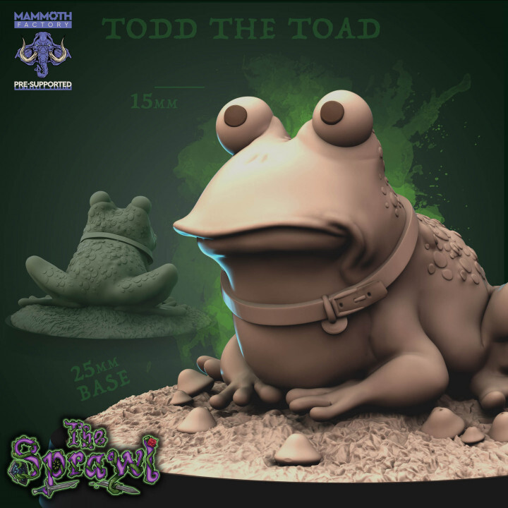 ArtStation - Todd the Toad
