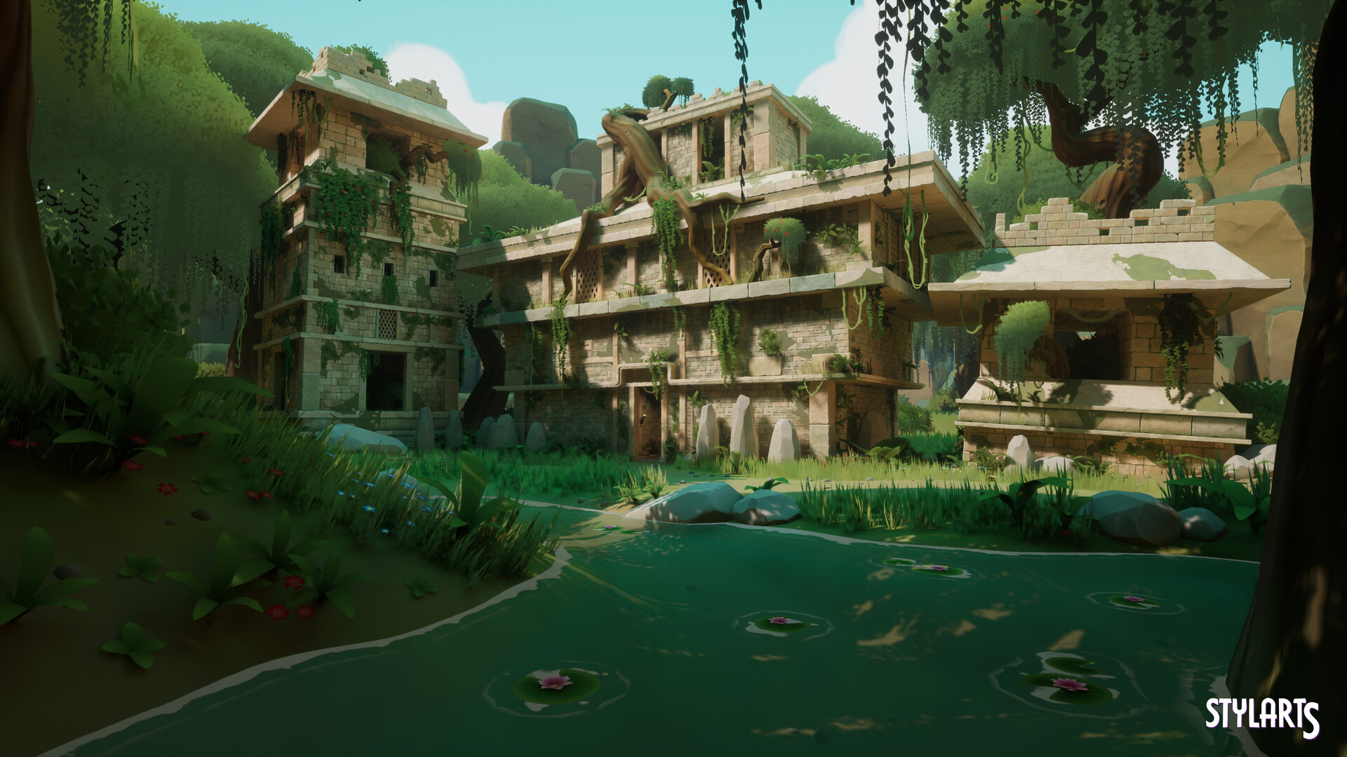 StylArts - Stylized Ancient Ruins