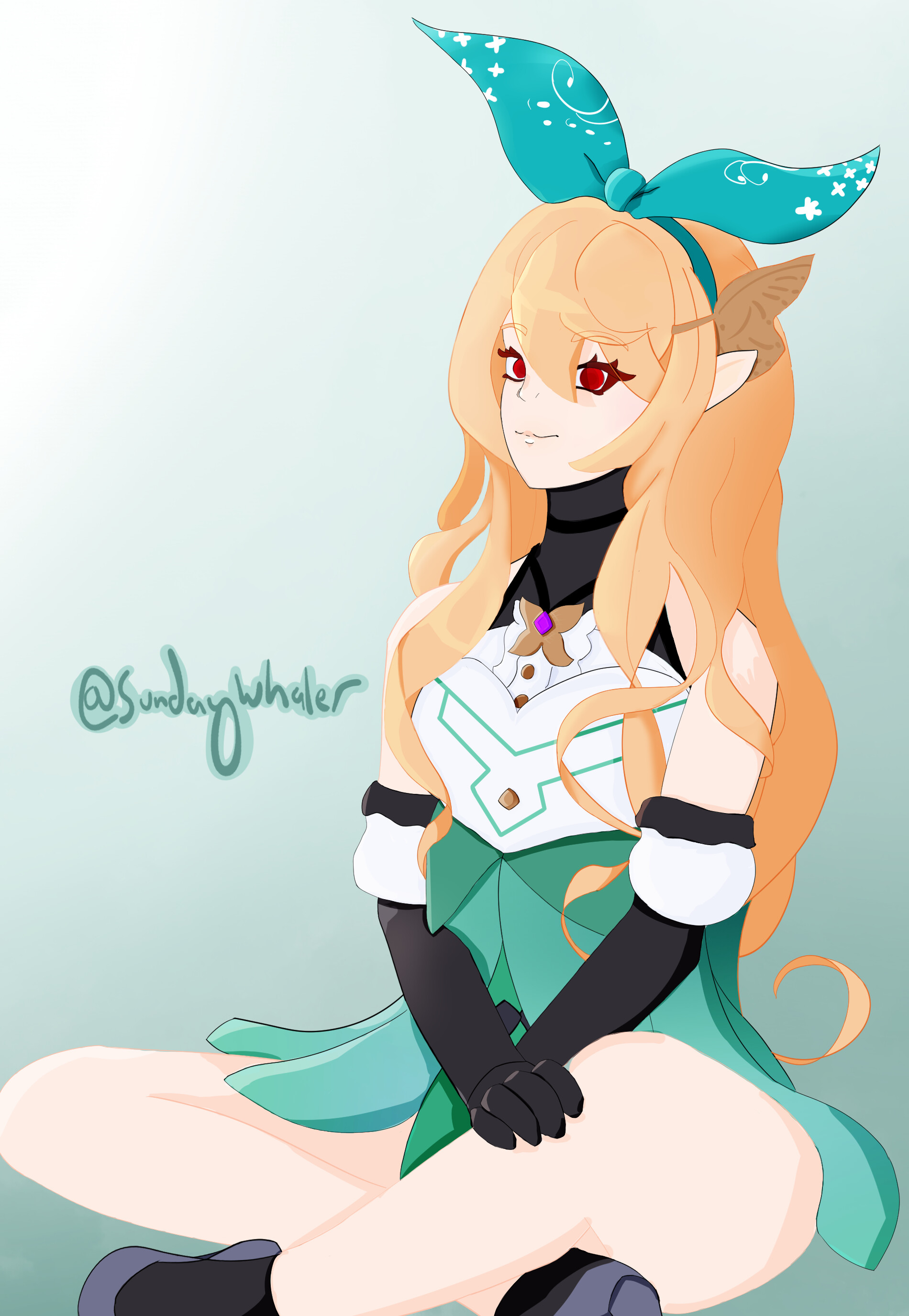 ArtStation - She's Pomu - (Pomu Rainpuff fanart)