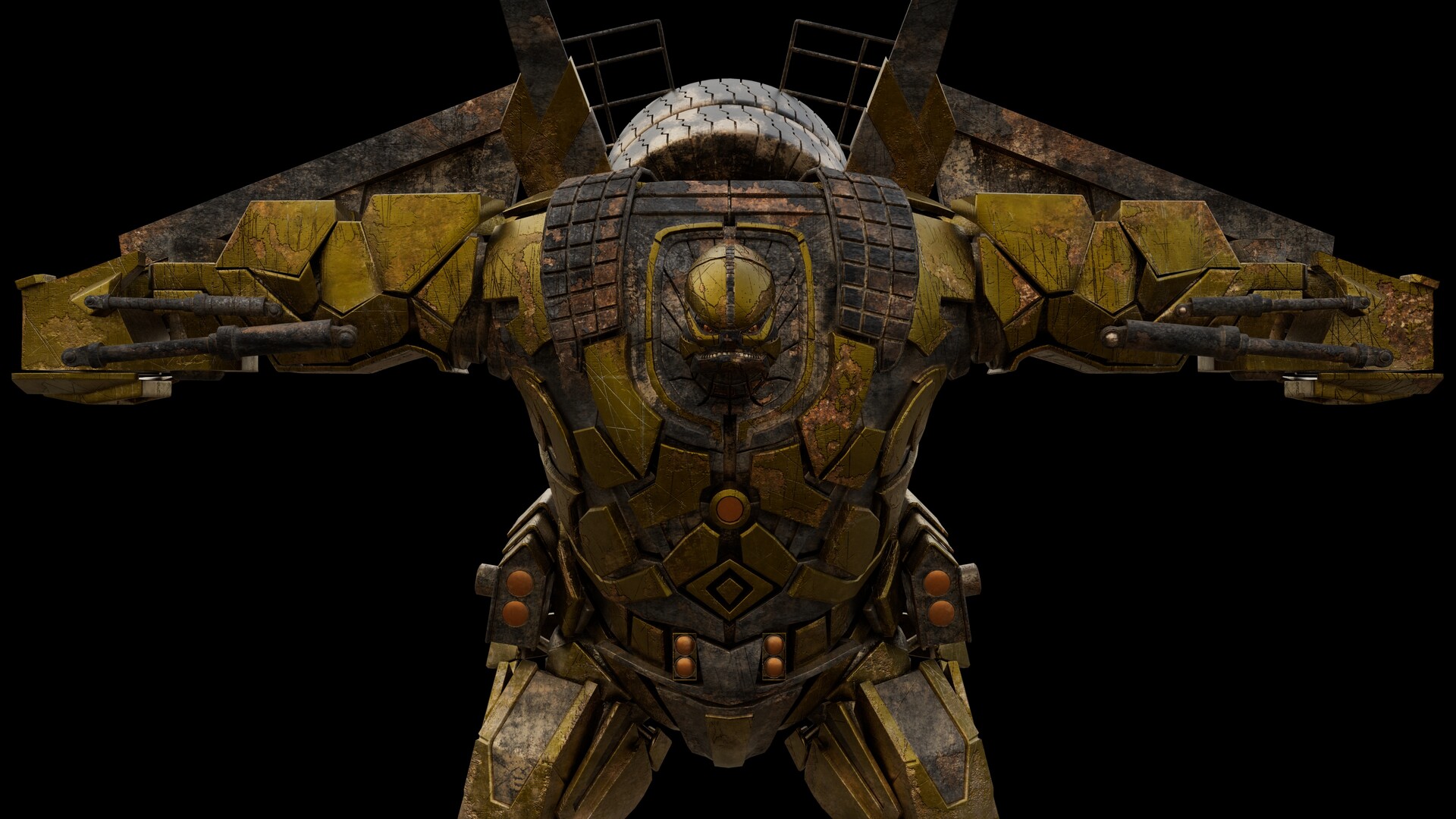 ArtStation - Heavy Duty Old Robot
