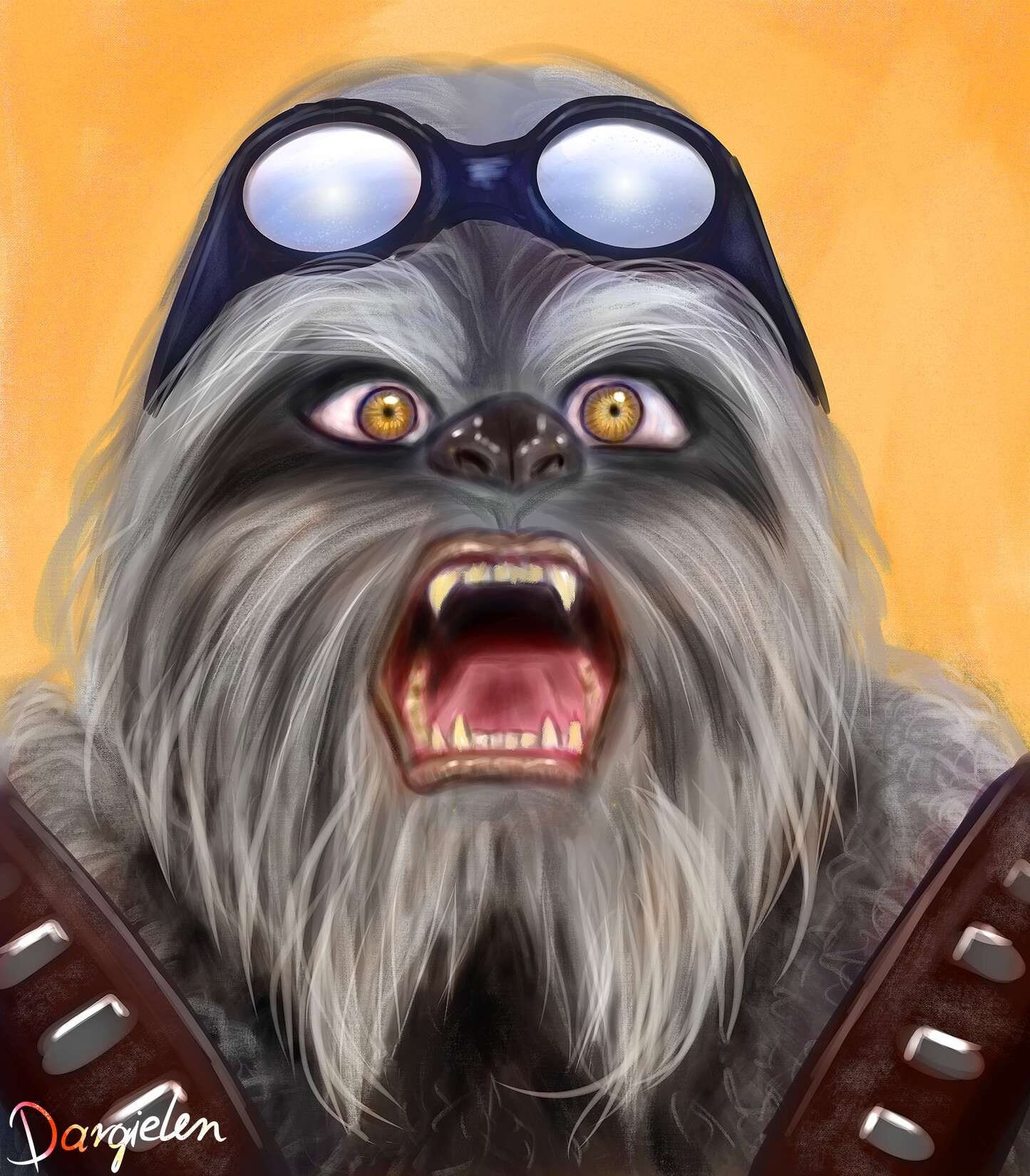 ArtStation - Angry wookie