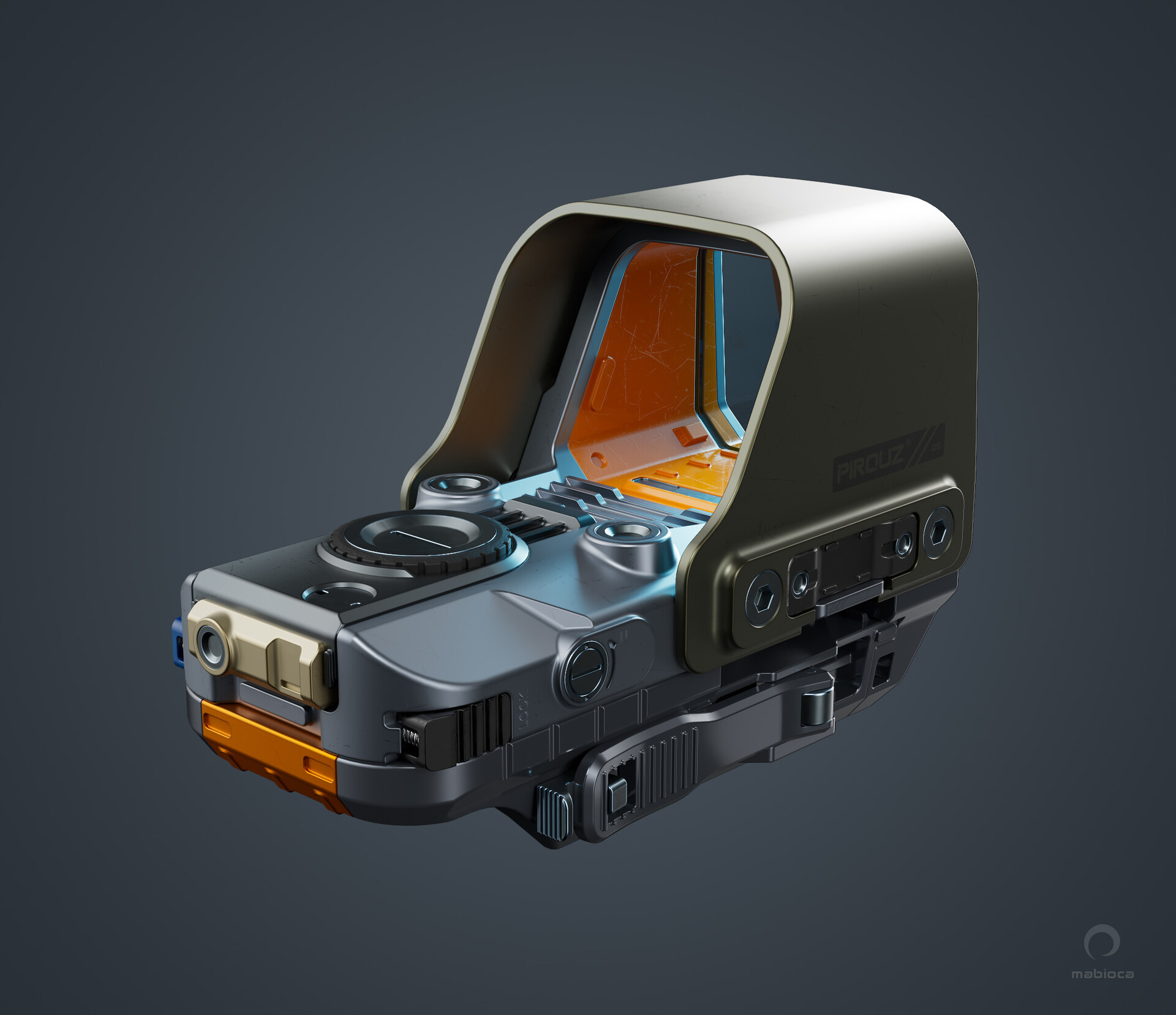ArtStation - Rifle Sight