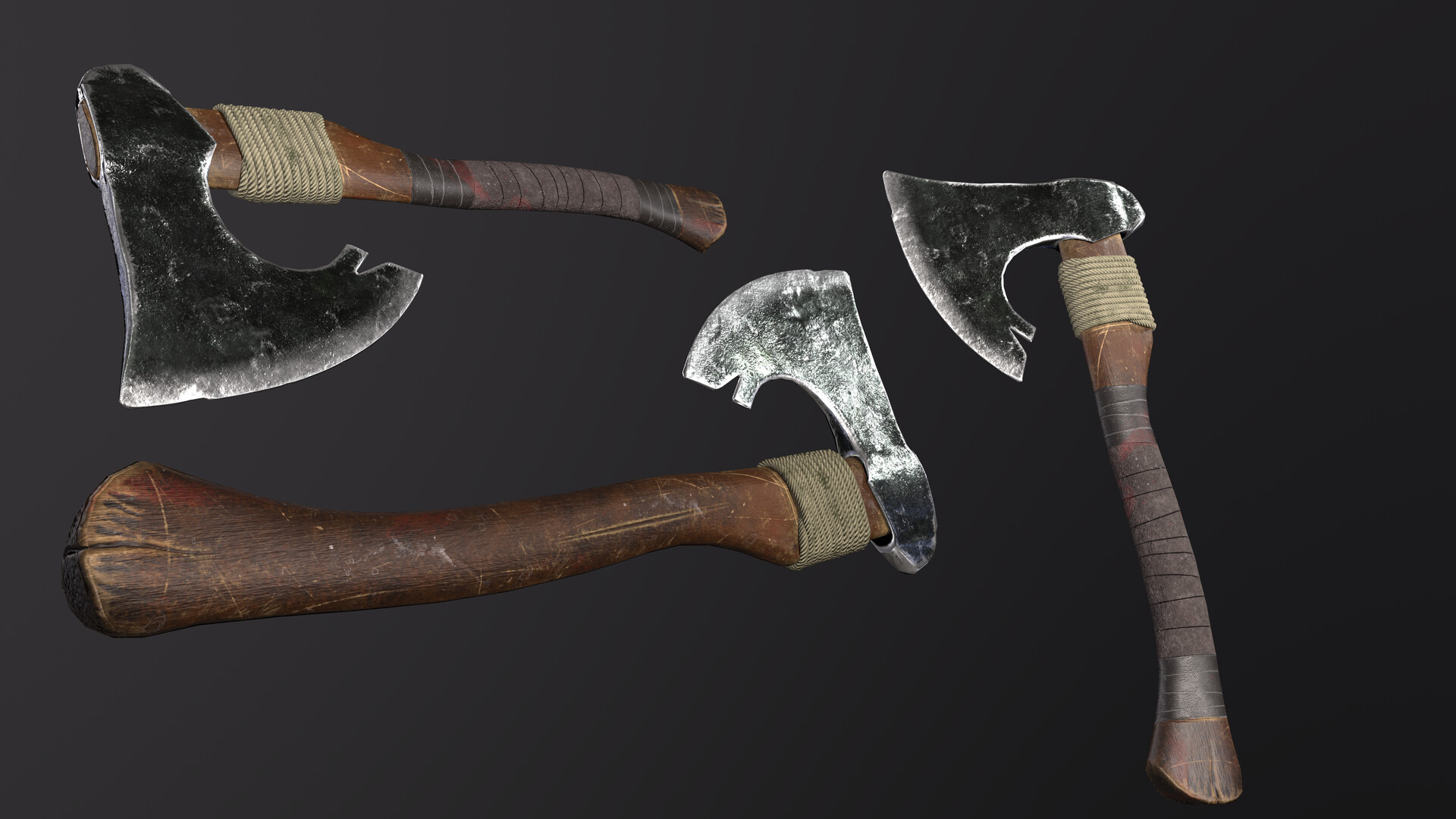 ArtStation - Axe First Person Weapon Model
