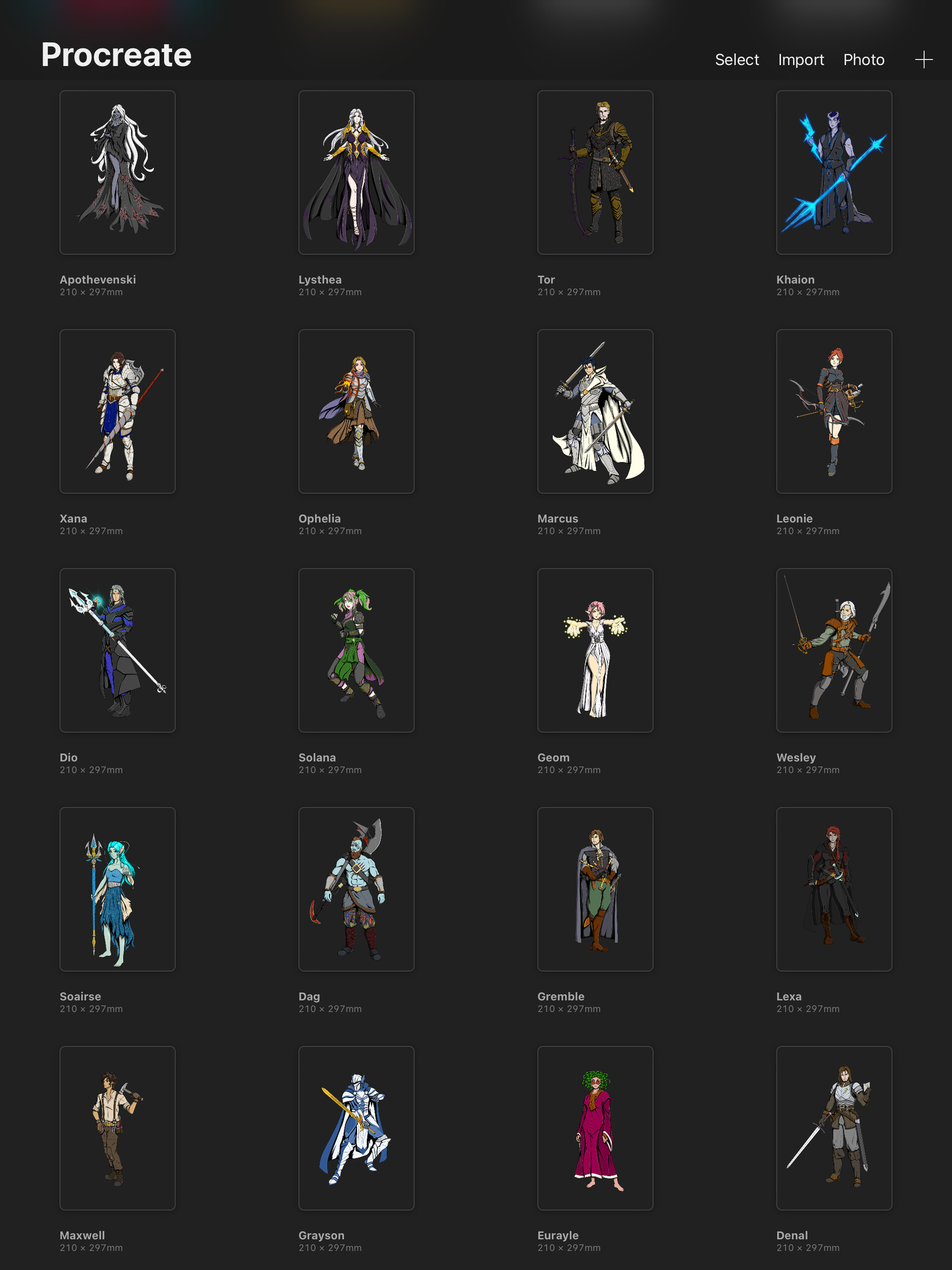 ArtStation - TTRPG/D&D Characters