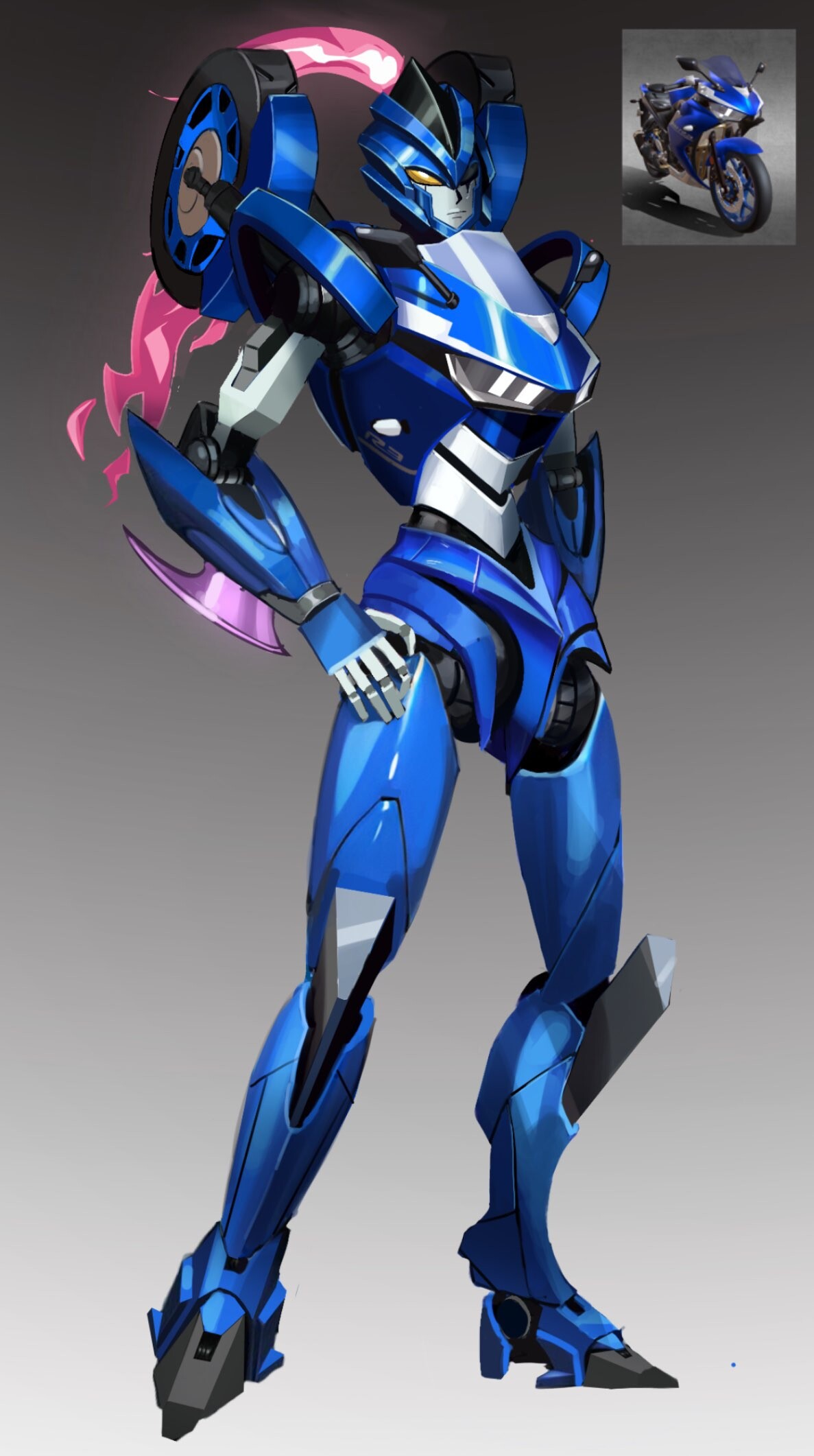 ArtStation - Bike mech