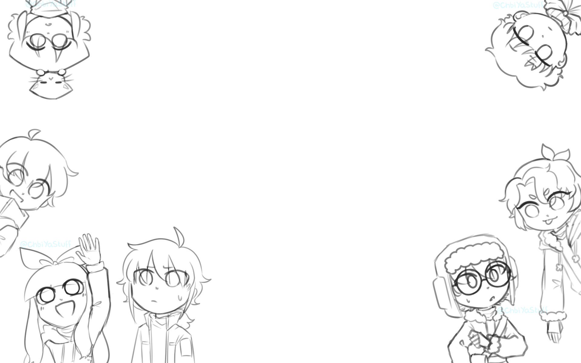 ChbiYa - [OC] Lock Screen Wallpaper