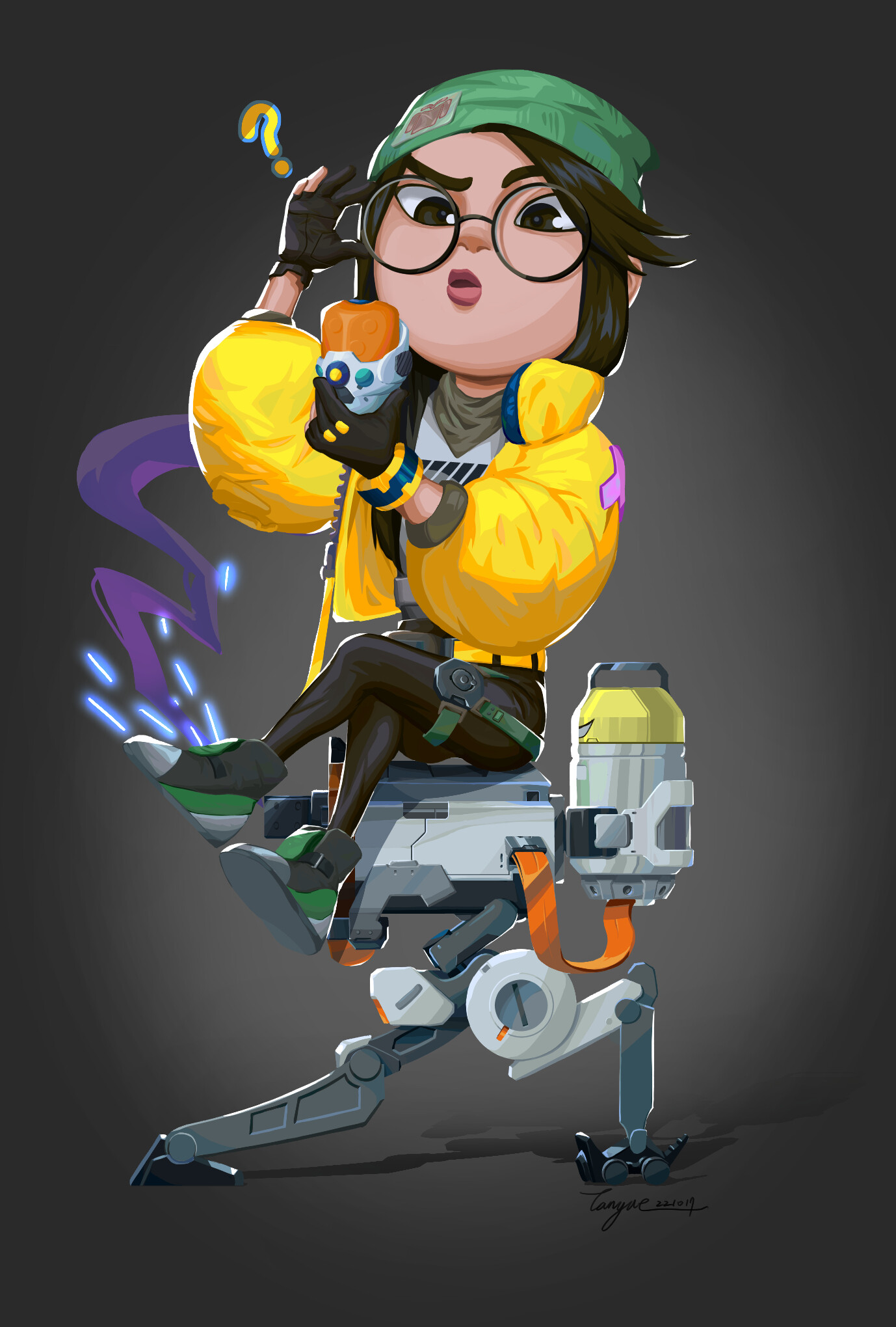 ArtStation - CHIBI Killjoy