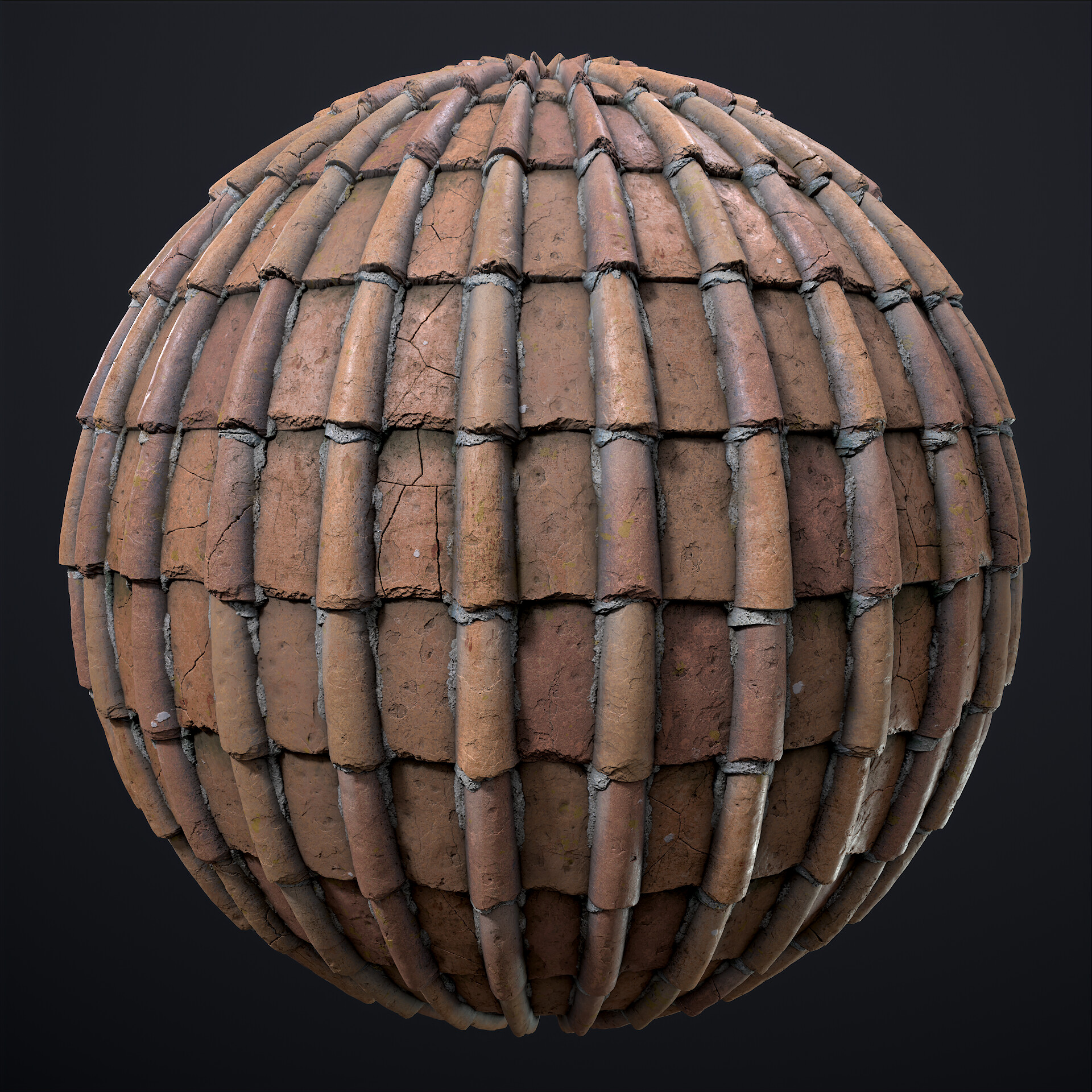 ArtStation - Roof Tile Material