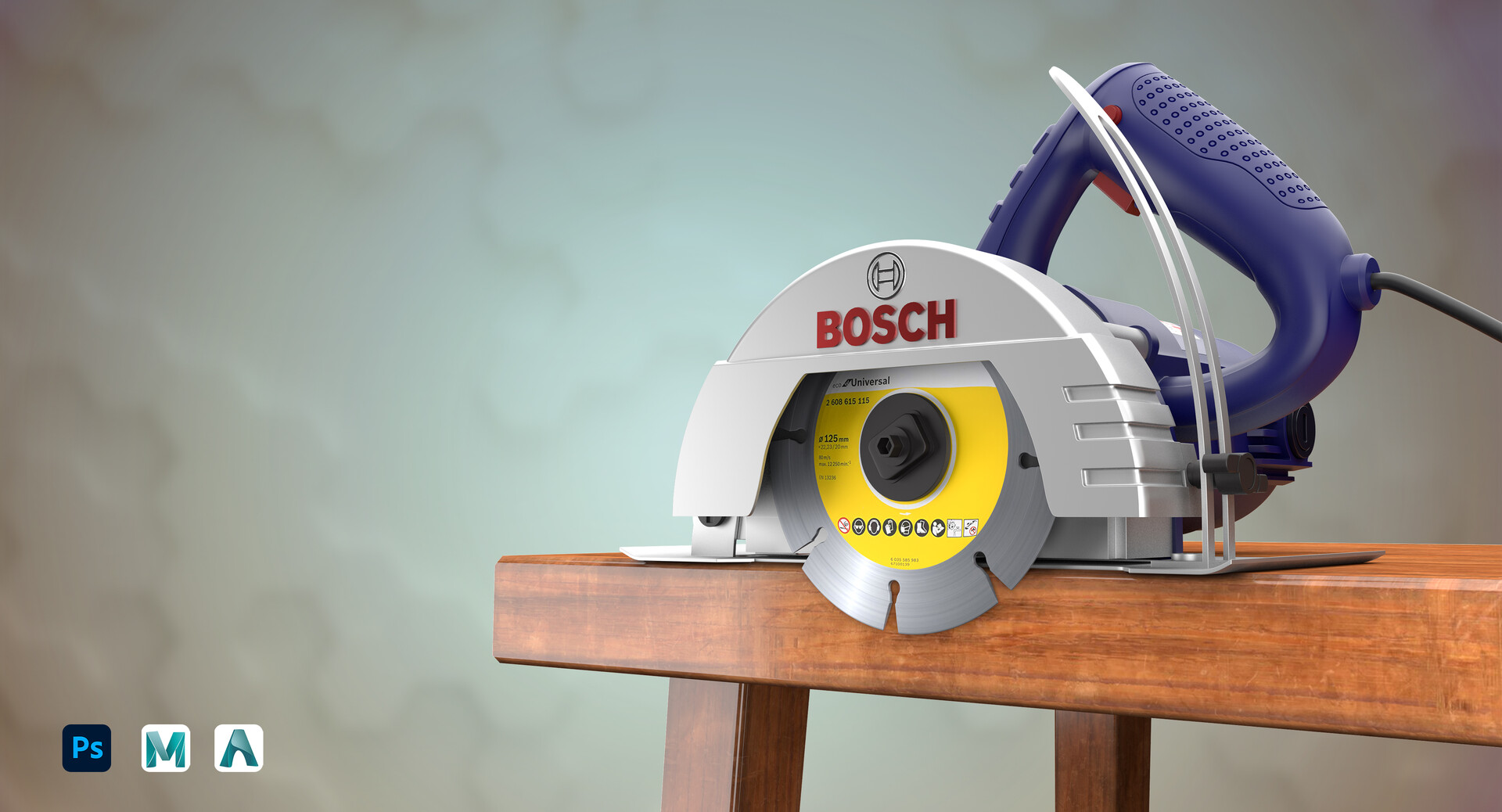 ArtStation - BOSCH cutter Machine