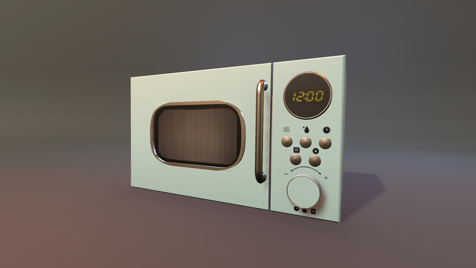 ArtStation - Vintage Microwave