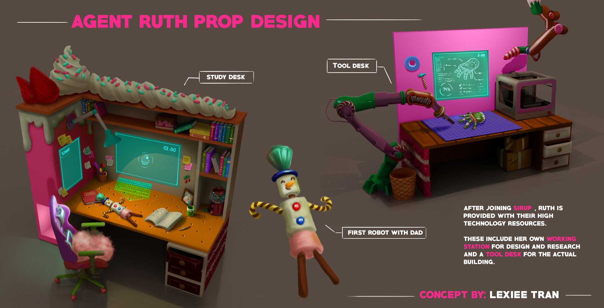 ArtStation - Agent Ruth Props