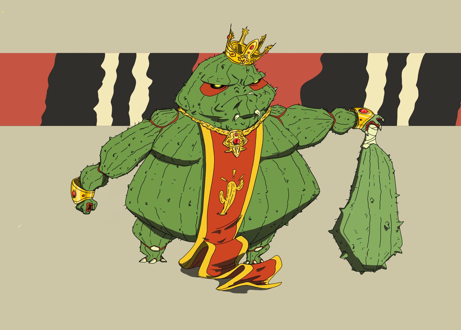 ArtStation - CACTUS KING