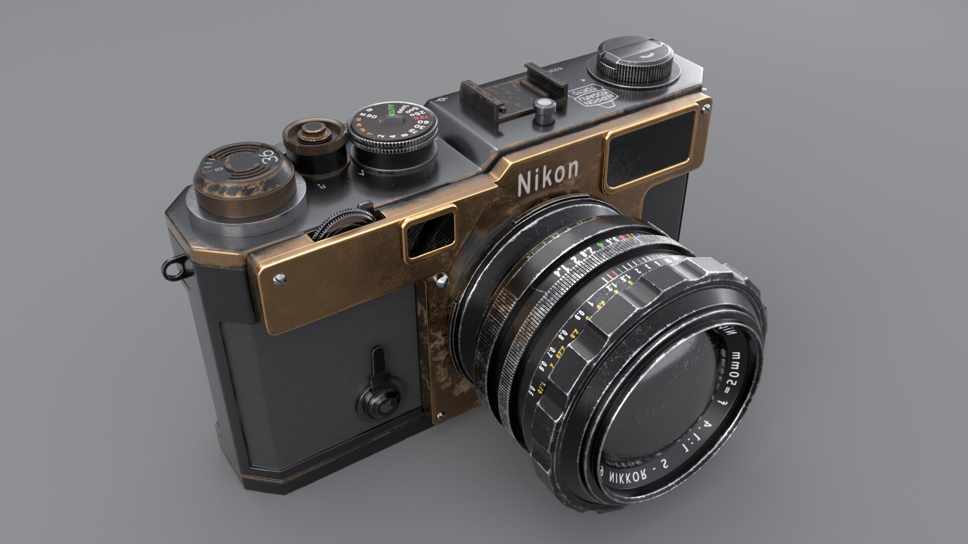 ArtStation - Nikon Film Camera