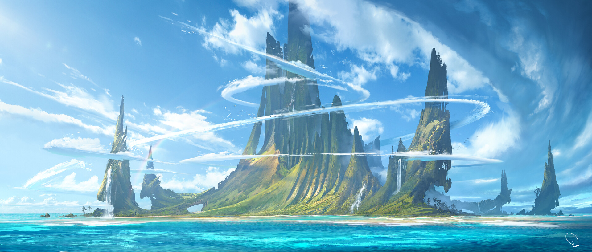 ArtStation - The fantastic island