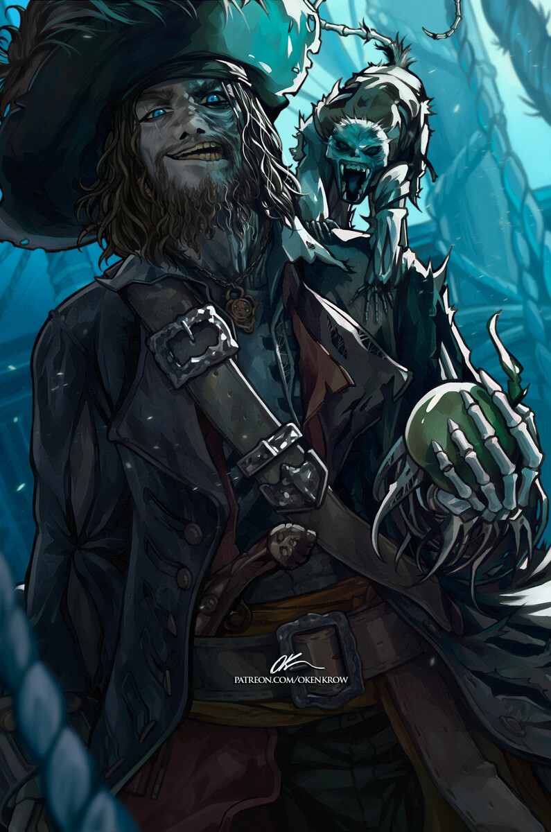 hector barbossa x reader