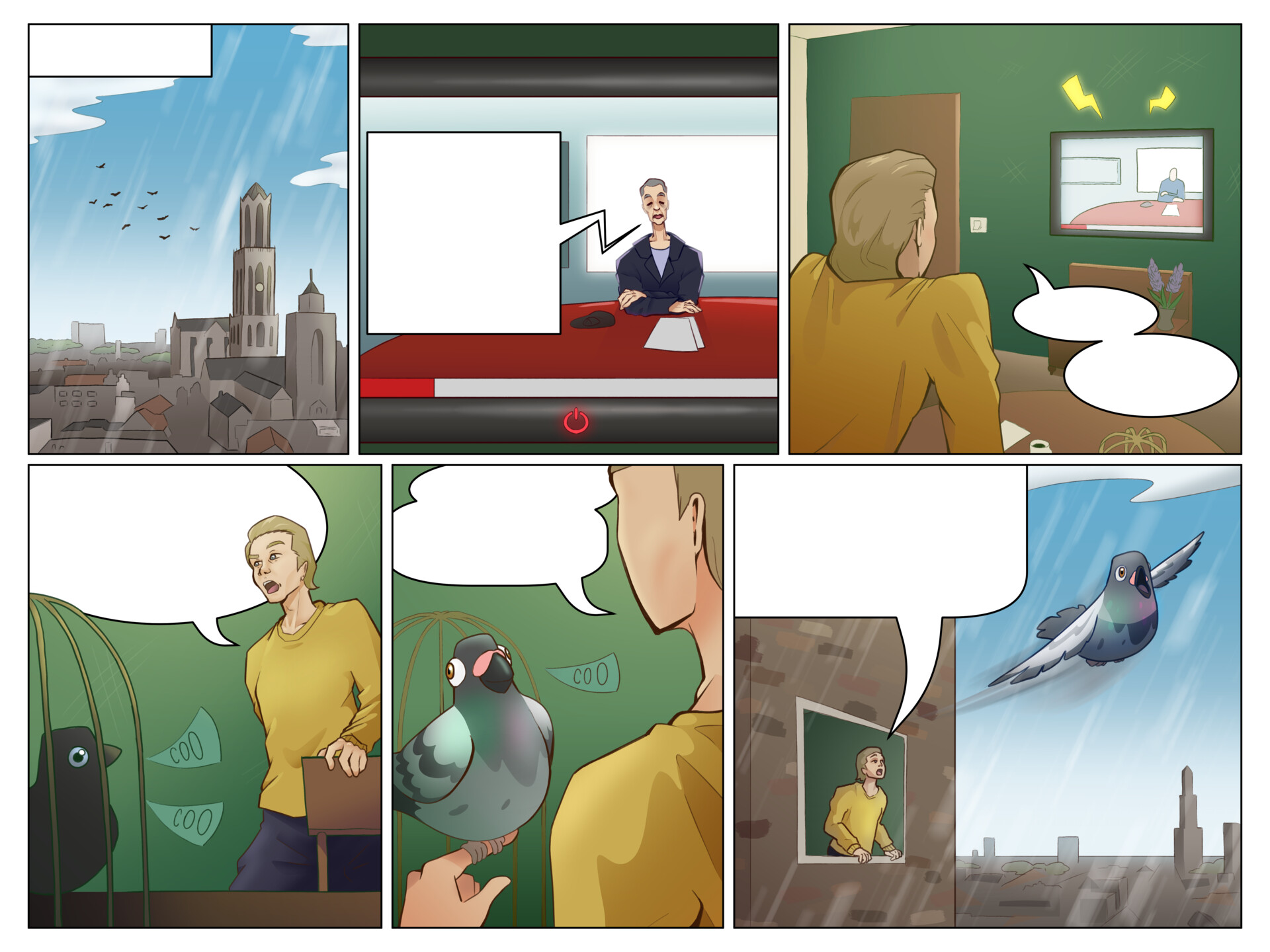 Twan Reinders - Under Our Wing - 2D Art contributions