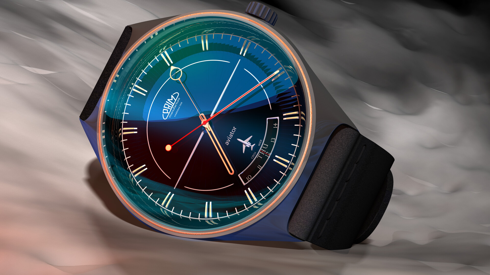 ArtStation - PRIM AVIATOR conceptual vision of watches