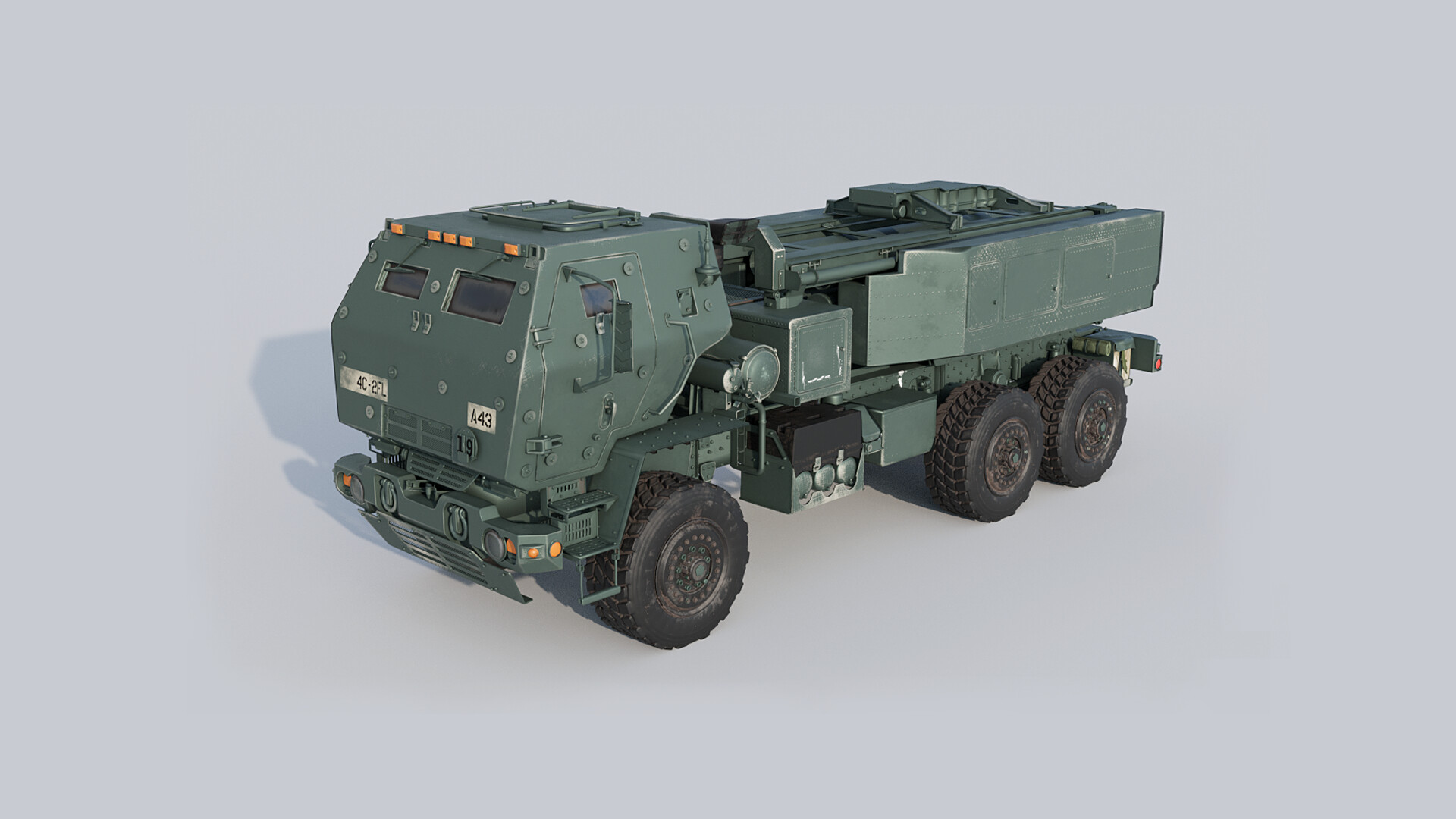 ArtStation - Himars M142 3d Model