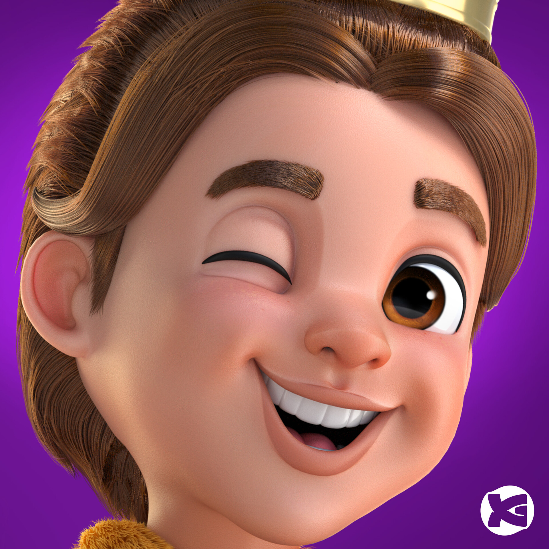 Xiko Gomez - KING DAVID SUPERMARKETS 3D MASCOT