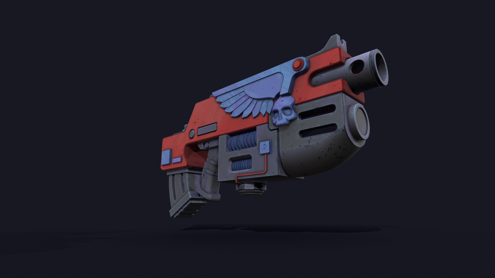 ArtStation - Bolter Gun W40K (Stylized)