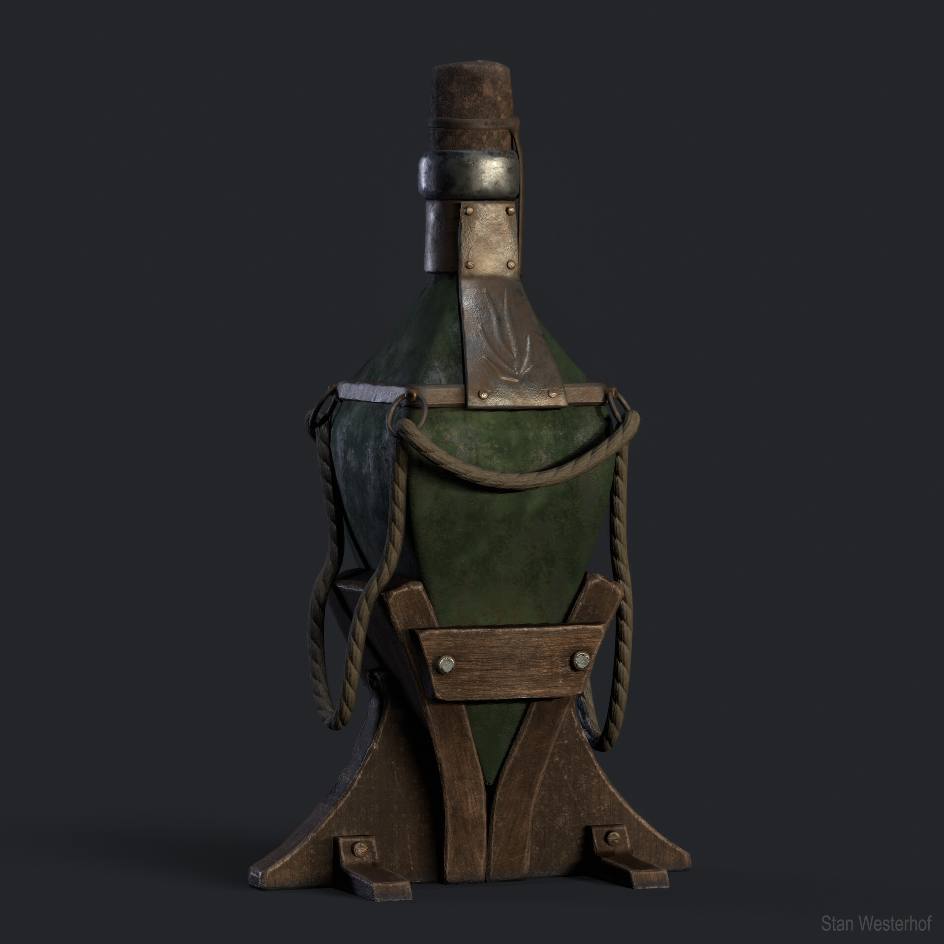 ArtStation - Medieval Bottle