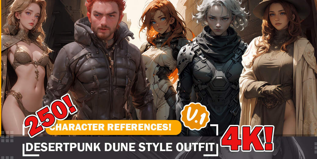4K Anime Reference Art for Artists and Enthusiasts - 250 Desert Punk ...