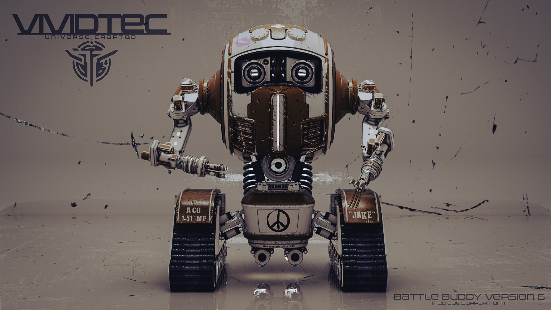 ArtStation - Medic Robot "Jake"