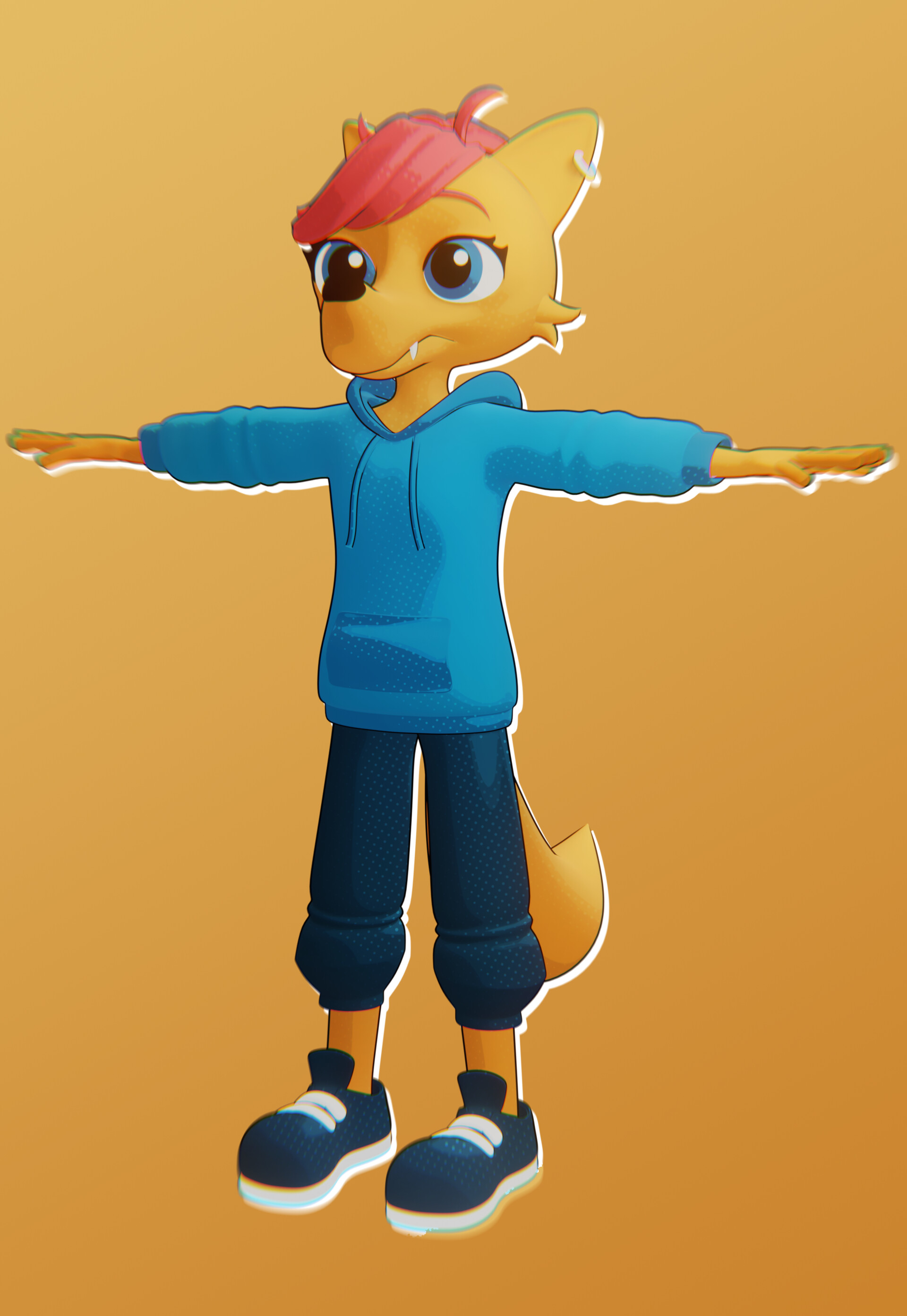 ArtStation - UPSRJ Mascot