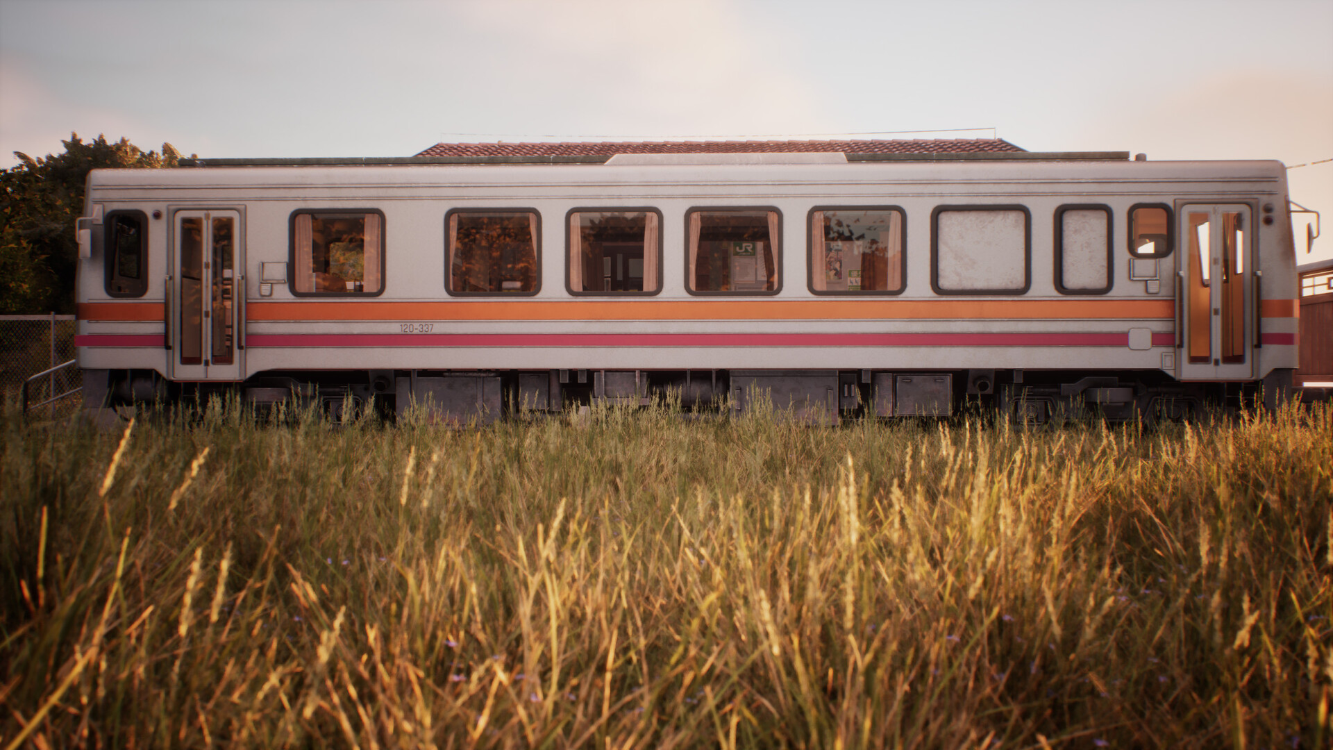 The Art of Marc Tan - Afternoon At The Train Station