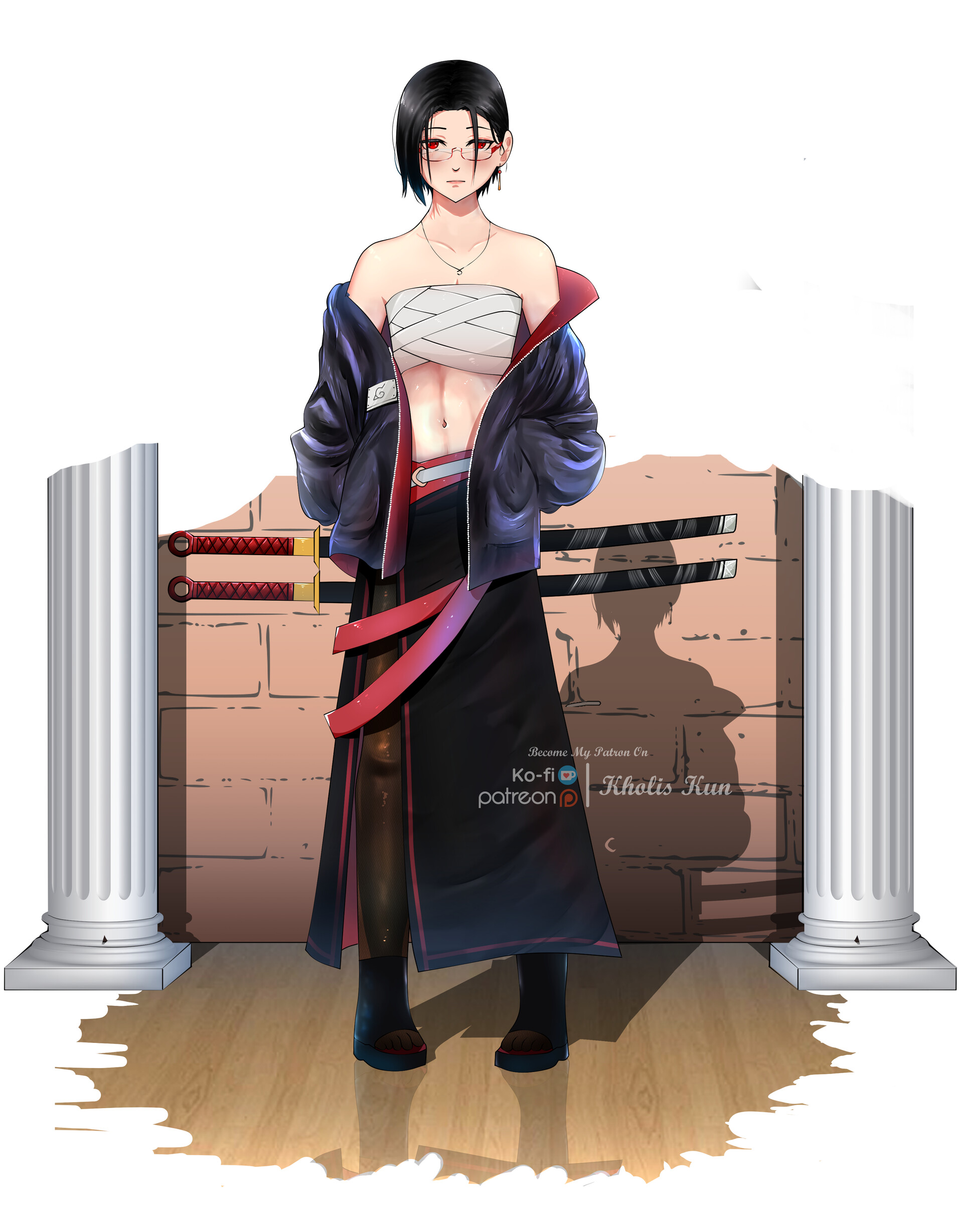 ArtStation - Re-design Sarada Uchiha