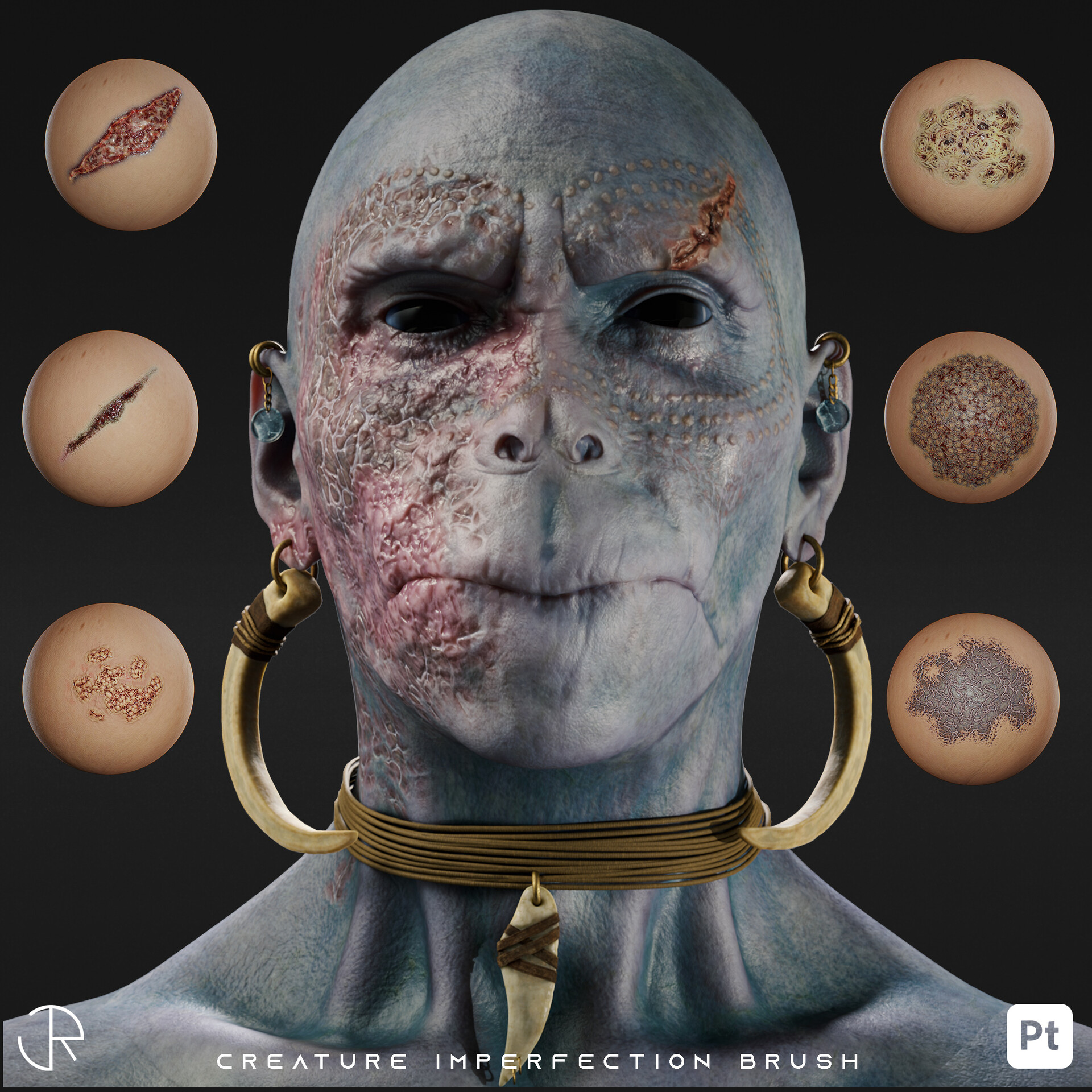 ArtStation - Alien Tribe Warrior