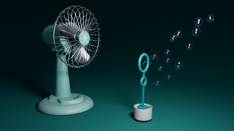 ArtStation - Propeller and Bubble