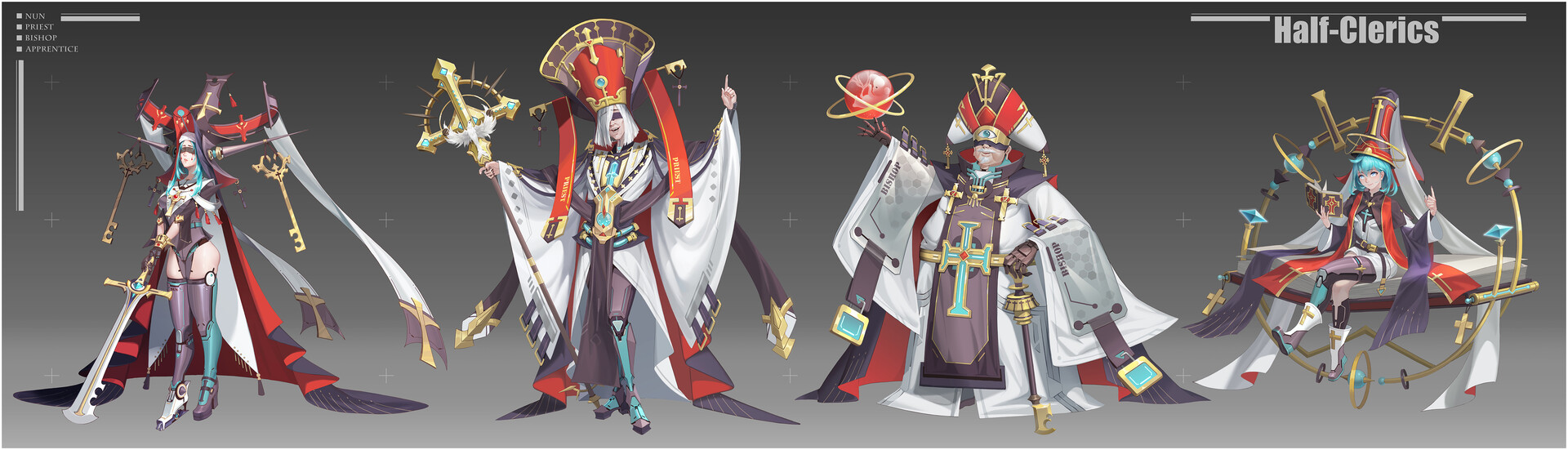 ArtStation - clerics