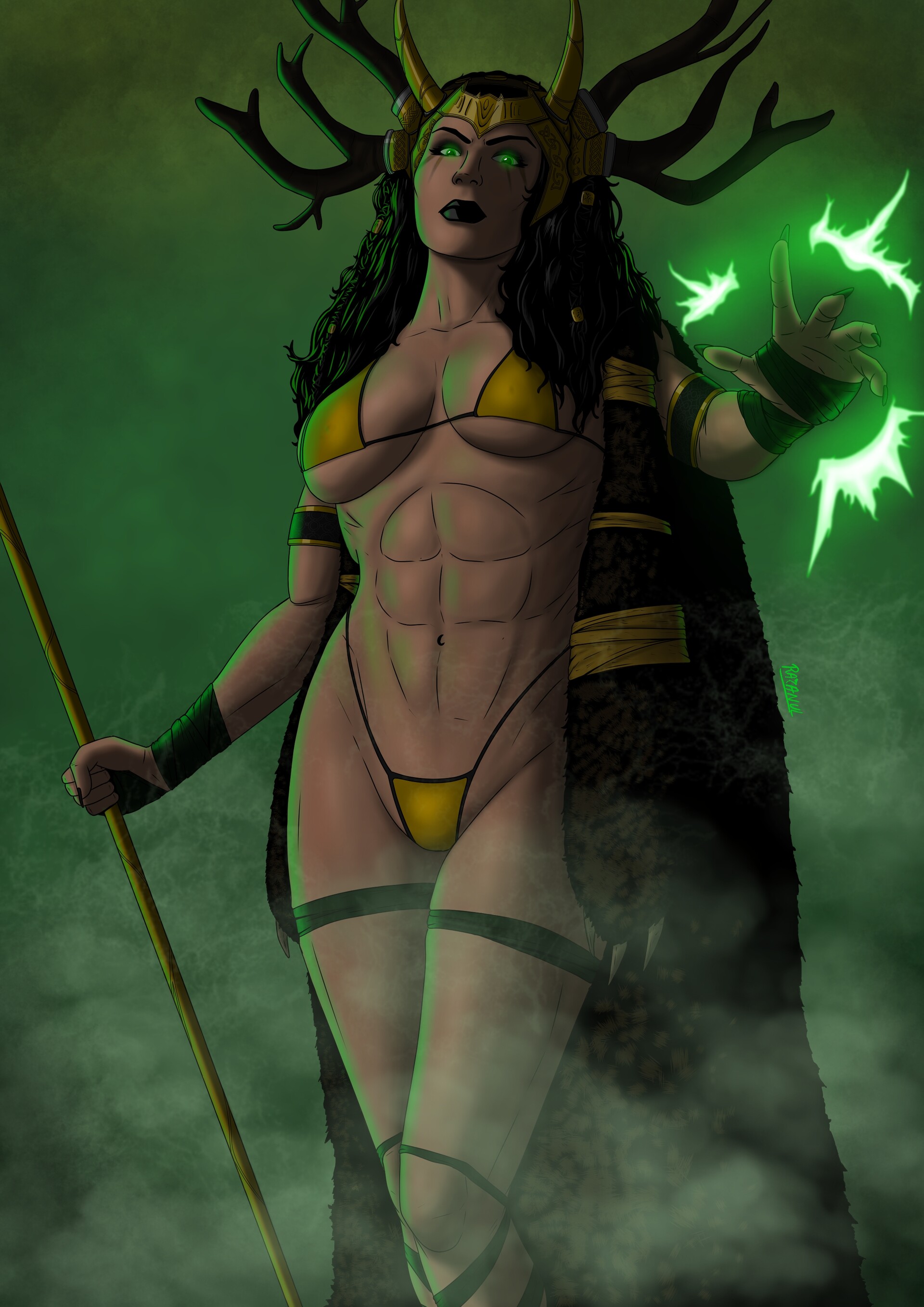 ArtStation - Lady Loki (ft. @JessicaNigri)