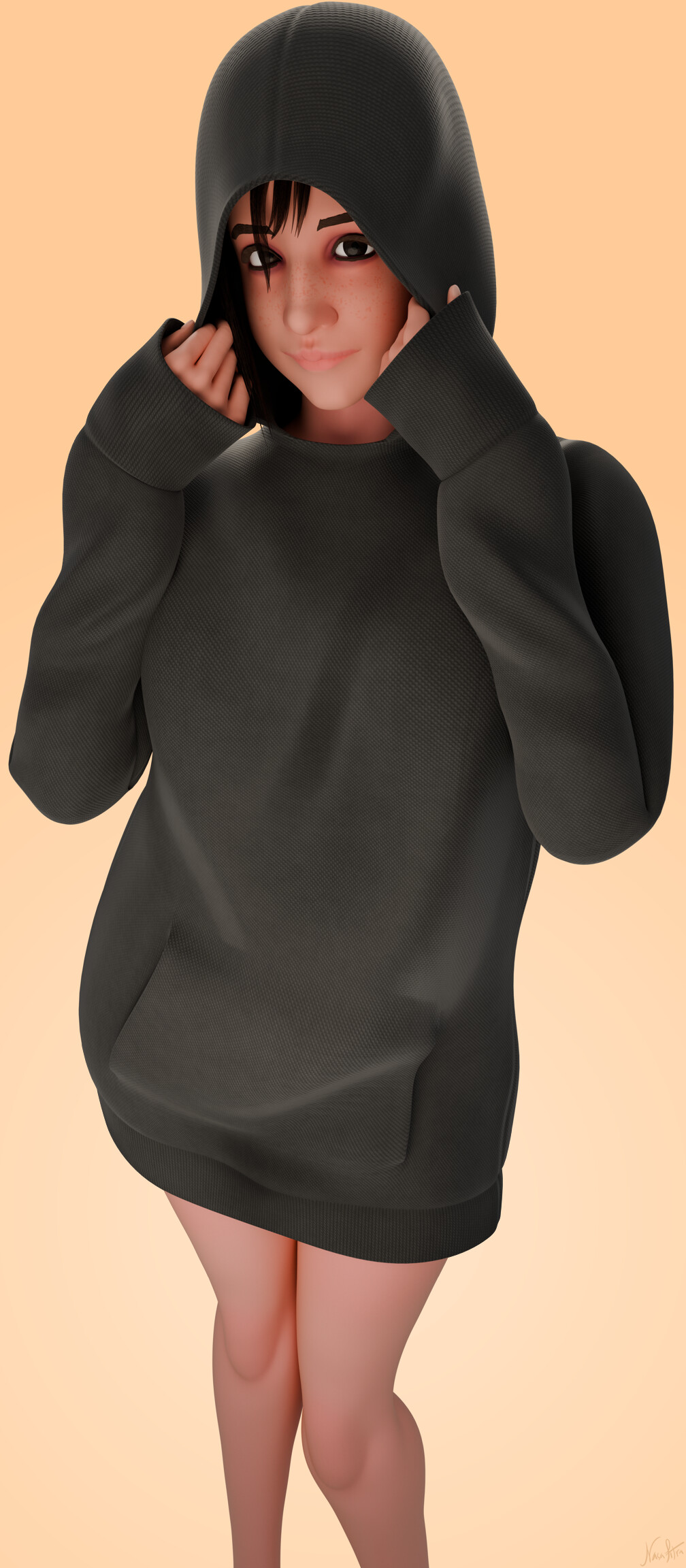 ArtStation - Comfy | The Handler Monster Hunter World