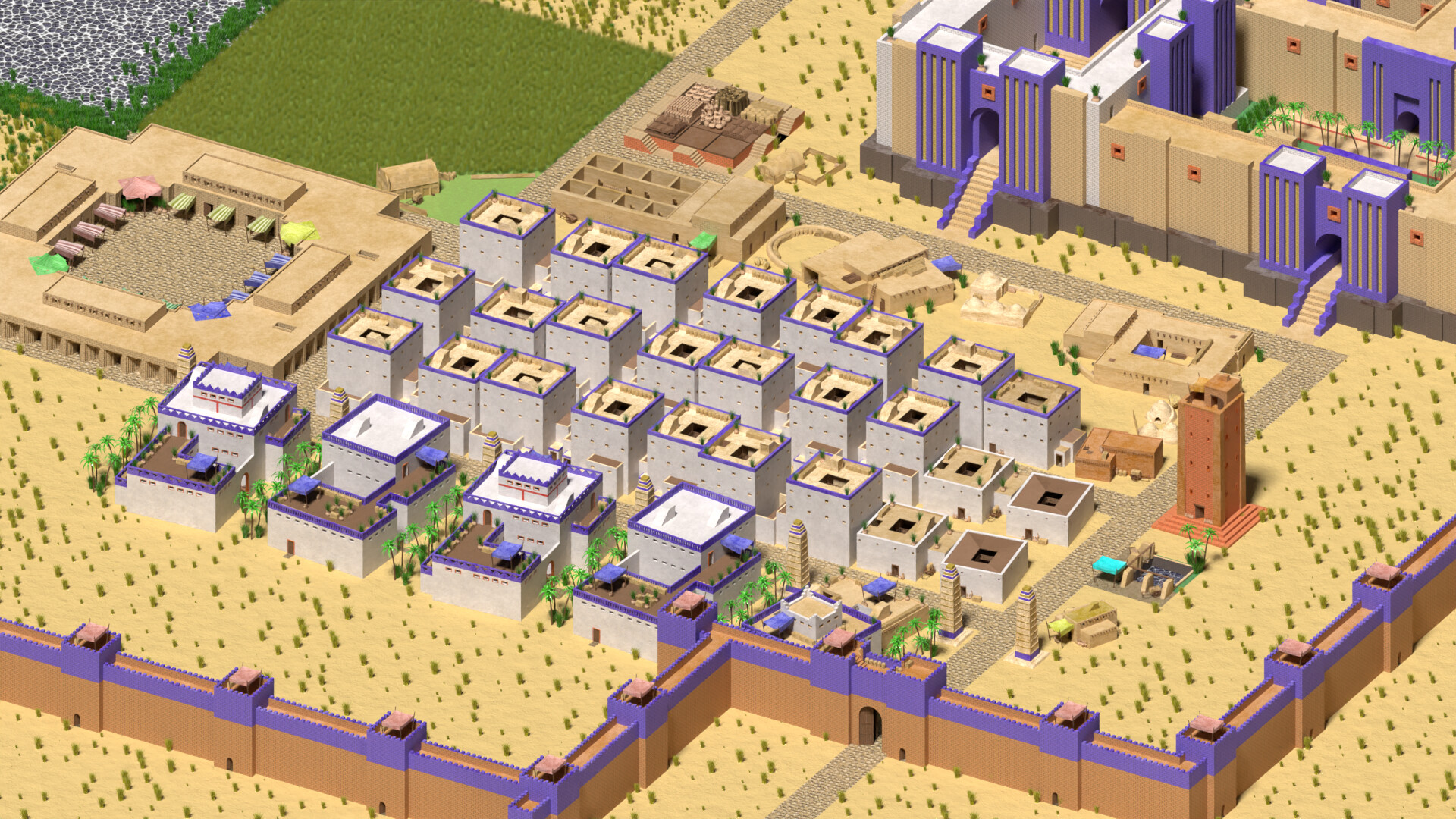 ArtStation - Ancient city builder - realistic concept