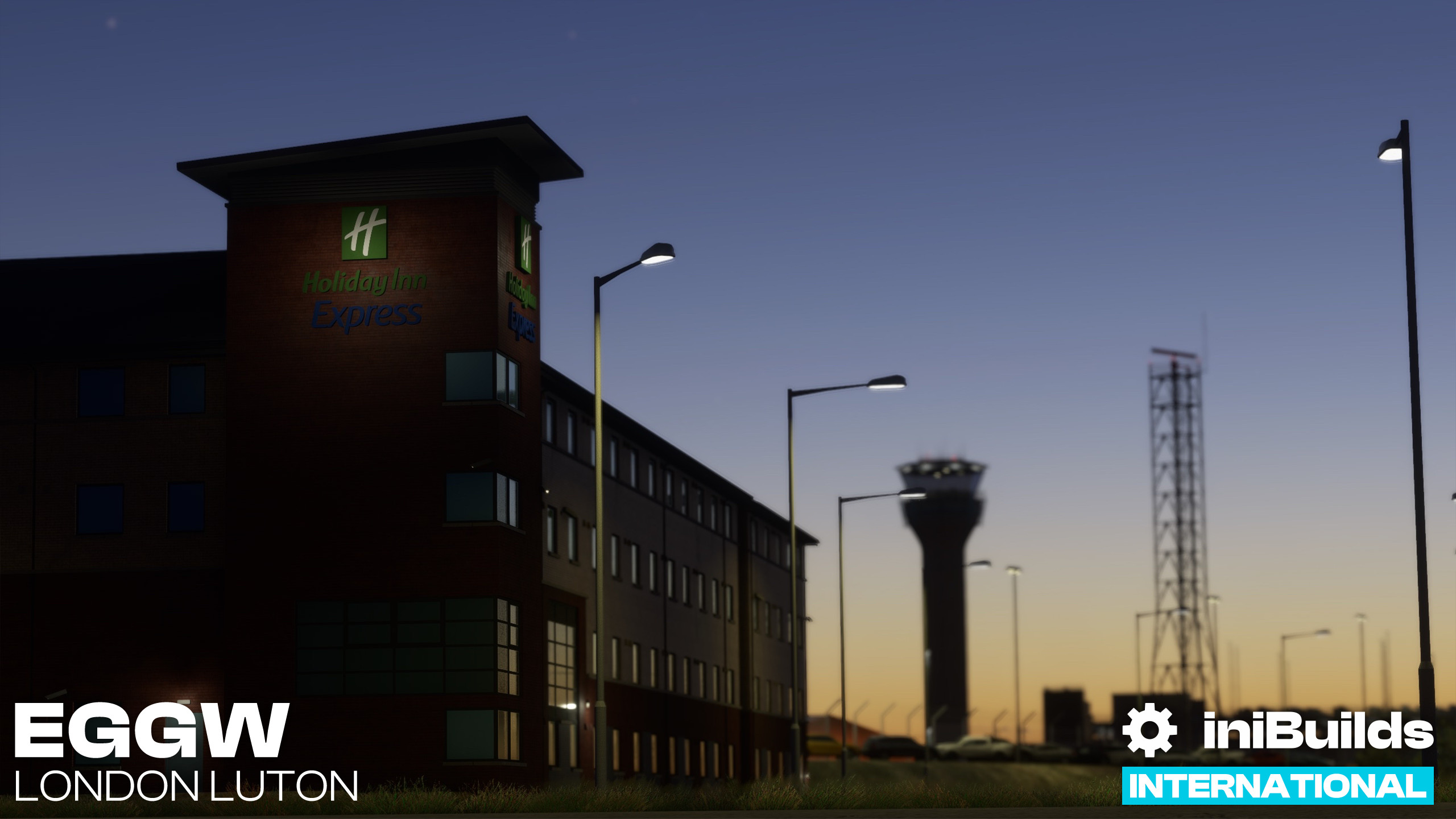 iniBuilds - Luton Airport (EGGW) for Microsoft Flight Simulator