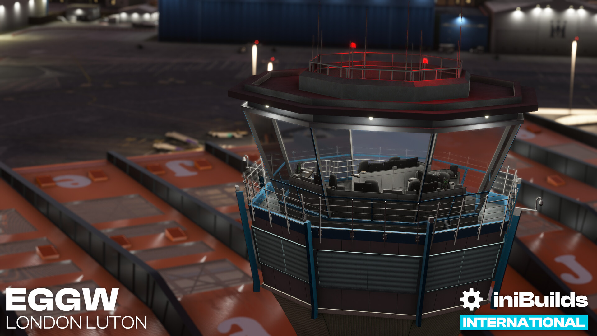 iniBuilds - Luton Airport (EGGW) for Microsoft Flight Simulator