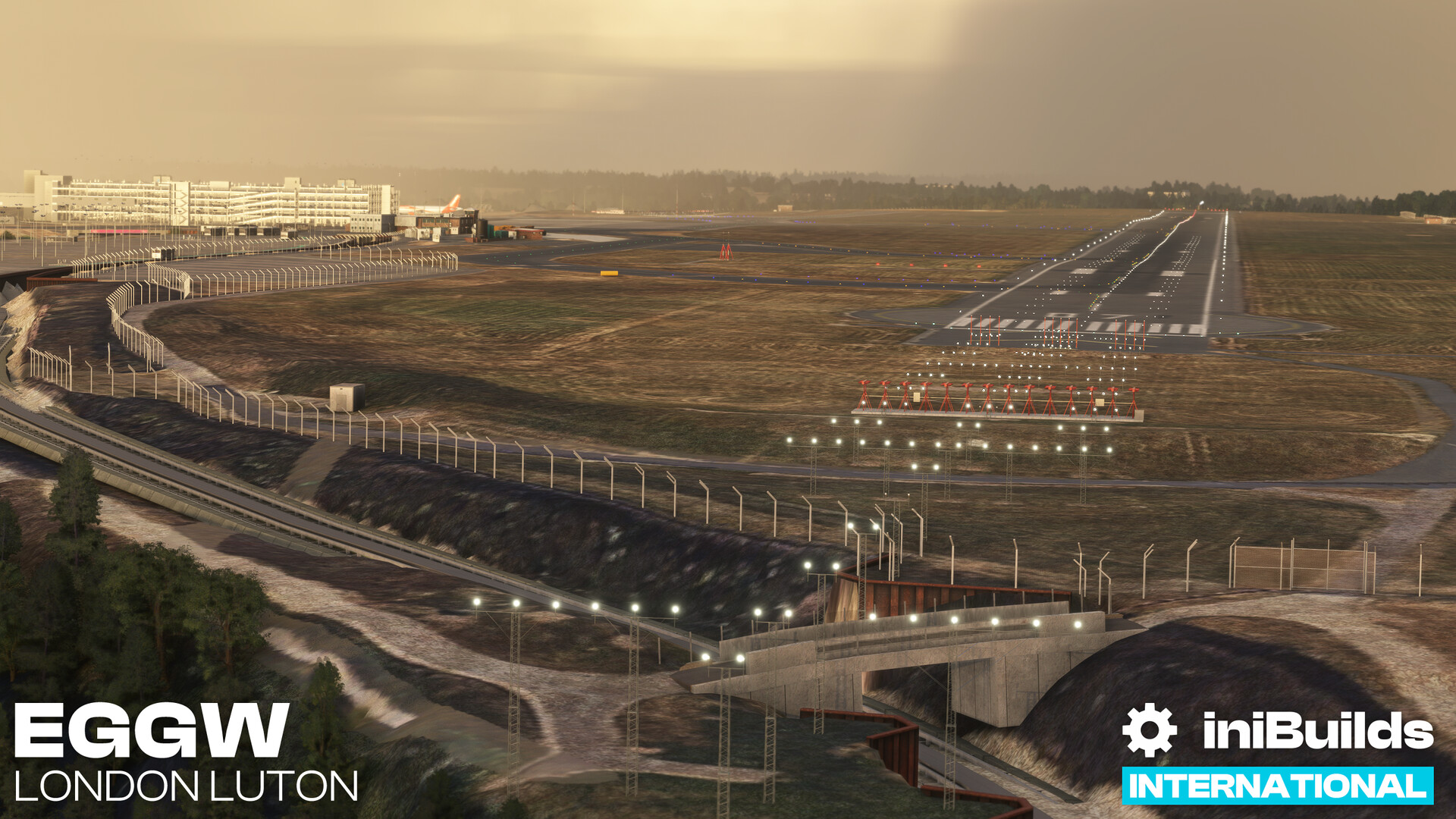 iniBuilds - Luton Airport (EGGW) for Microsoft Flight Simulator